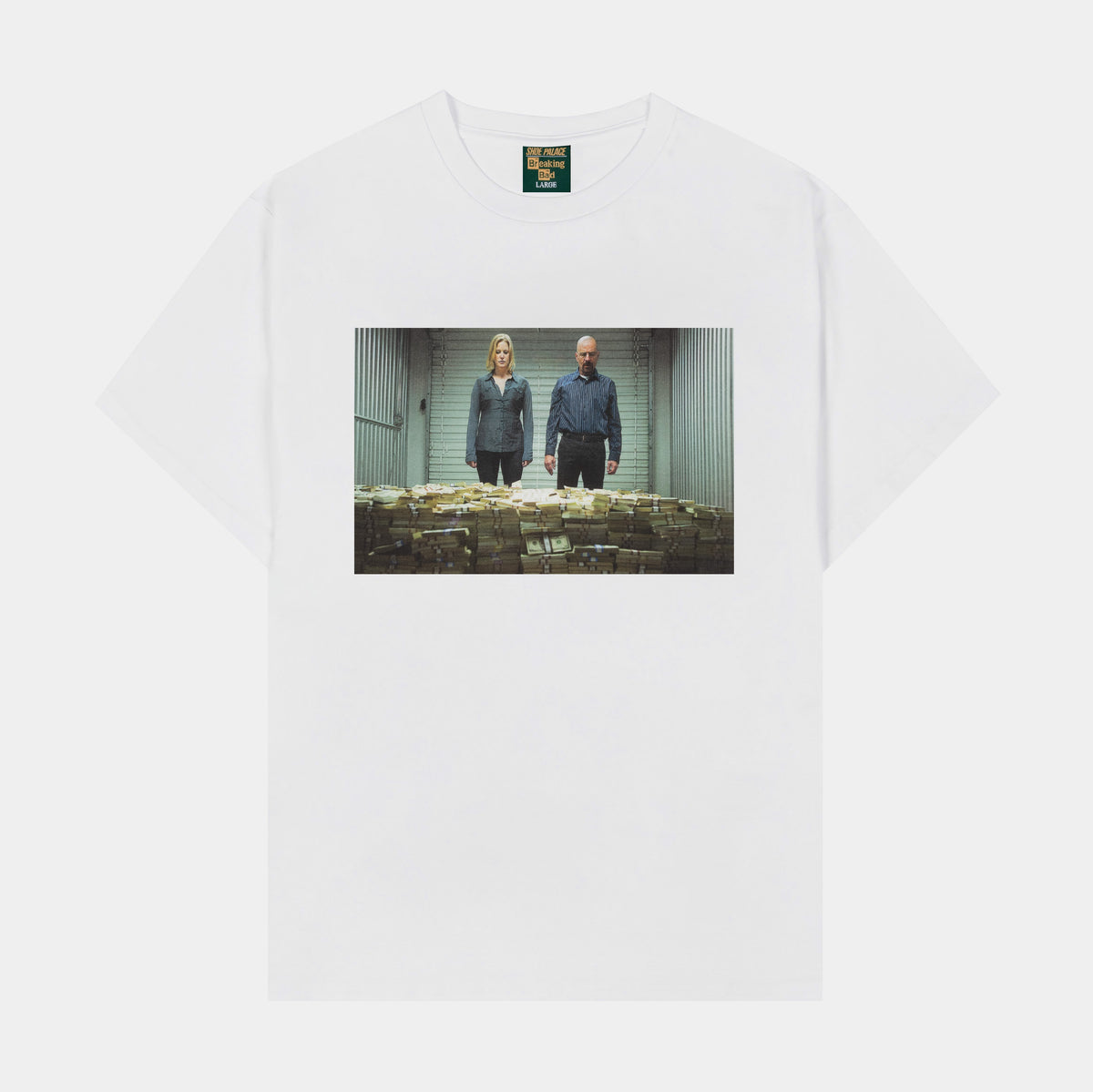 Shoe Palace SP x Breaking Bad Stash Mens Short Sleeve Shirt White Green BBSS117 – Shoe Palace
