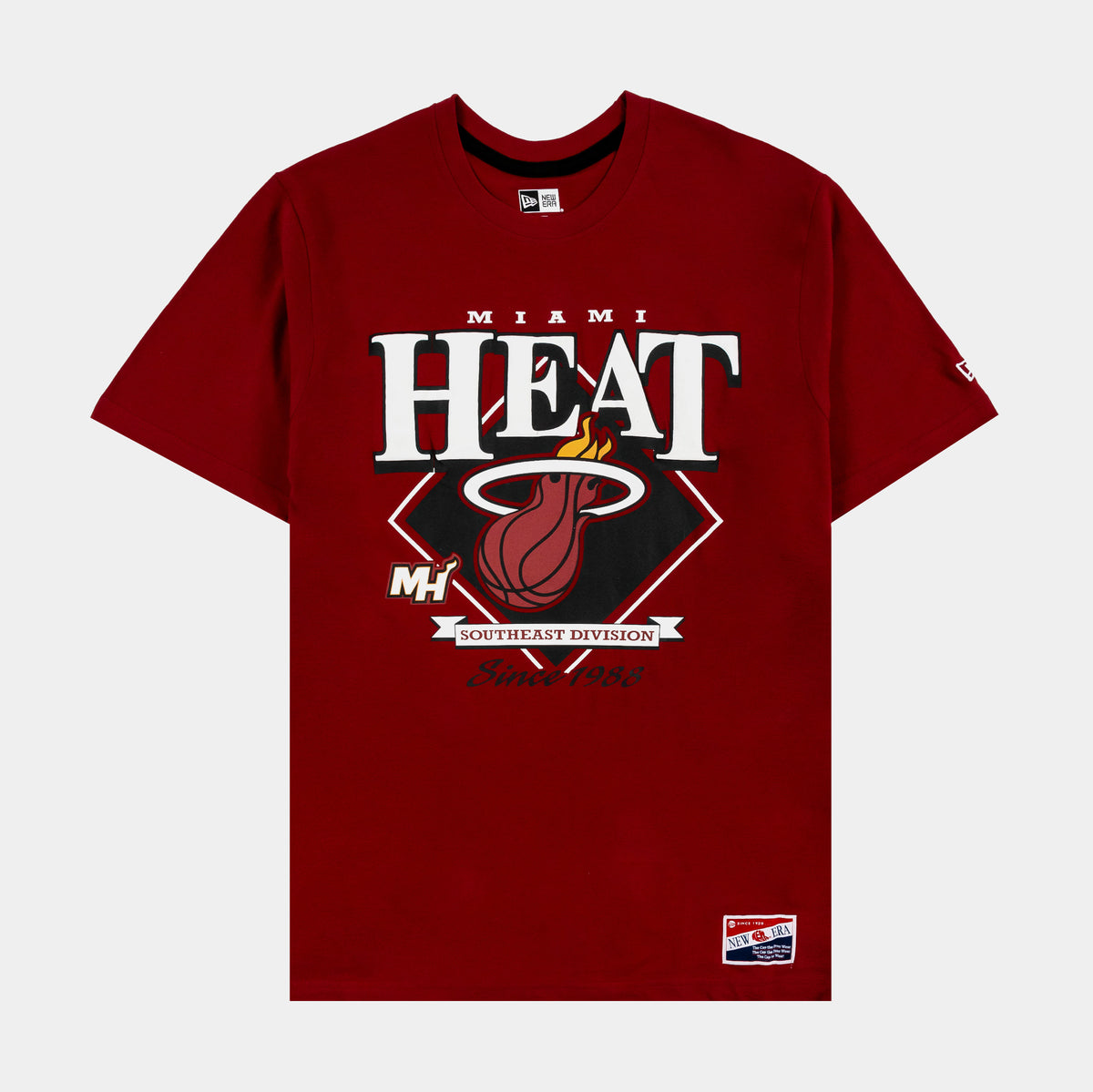 New Era Miami Heat Mens Short Sleeve Shirt Red 60411153 – Shoe Palace