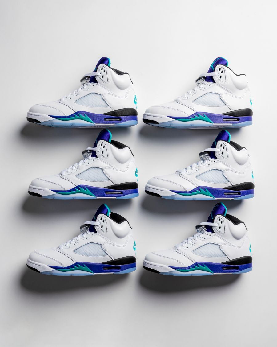 The Air Jordan 5 ‘Grape’ – Shoe Palace