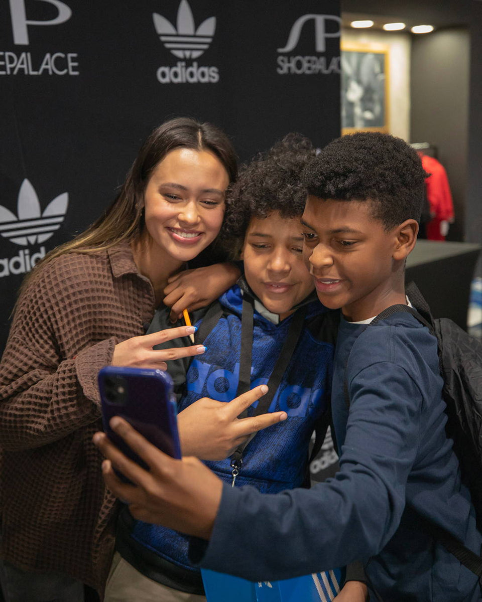 Bella Sims adidas Giveback | Shoe Palace Community