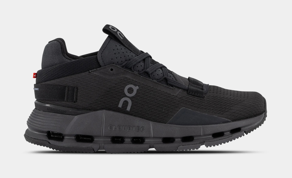 On Cloudnova 2 Mens Running Shoes Black 3ME30210485 – Shoe Palace