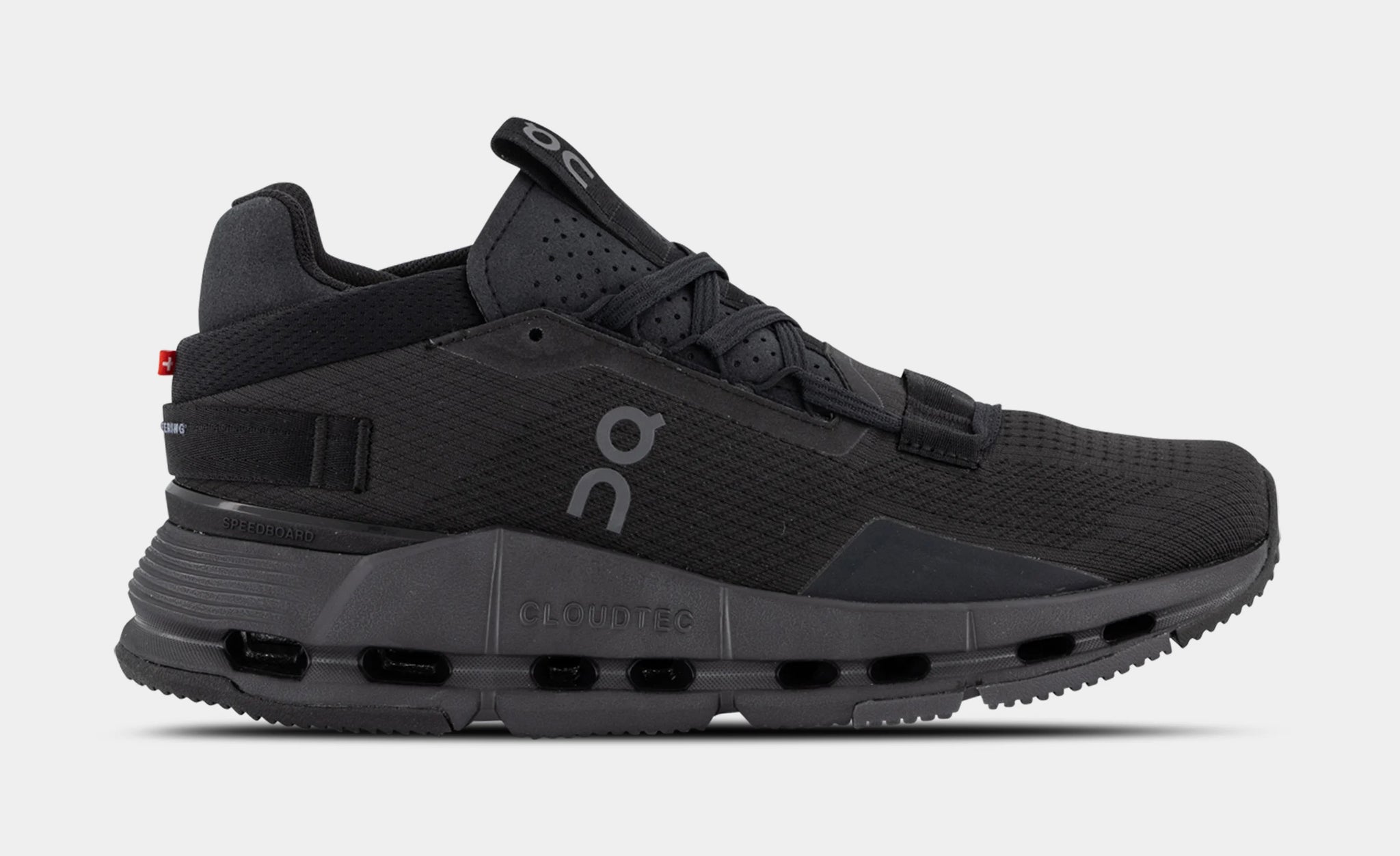 On Cloudnova 2 Mens Running Shoes Black 3ME30210485 – Shoe Palace