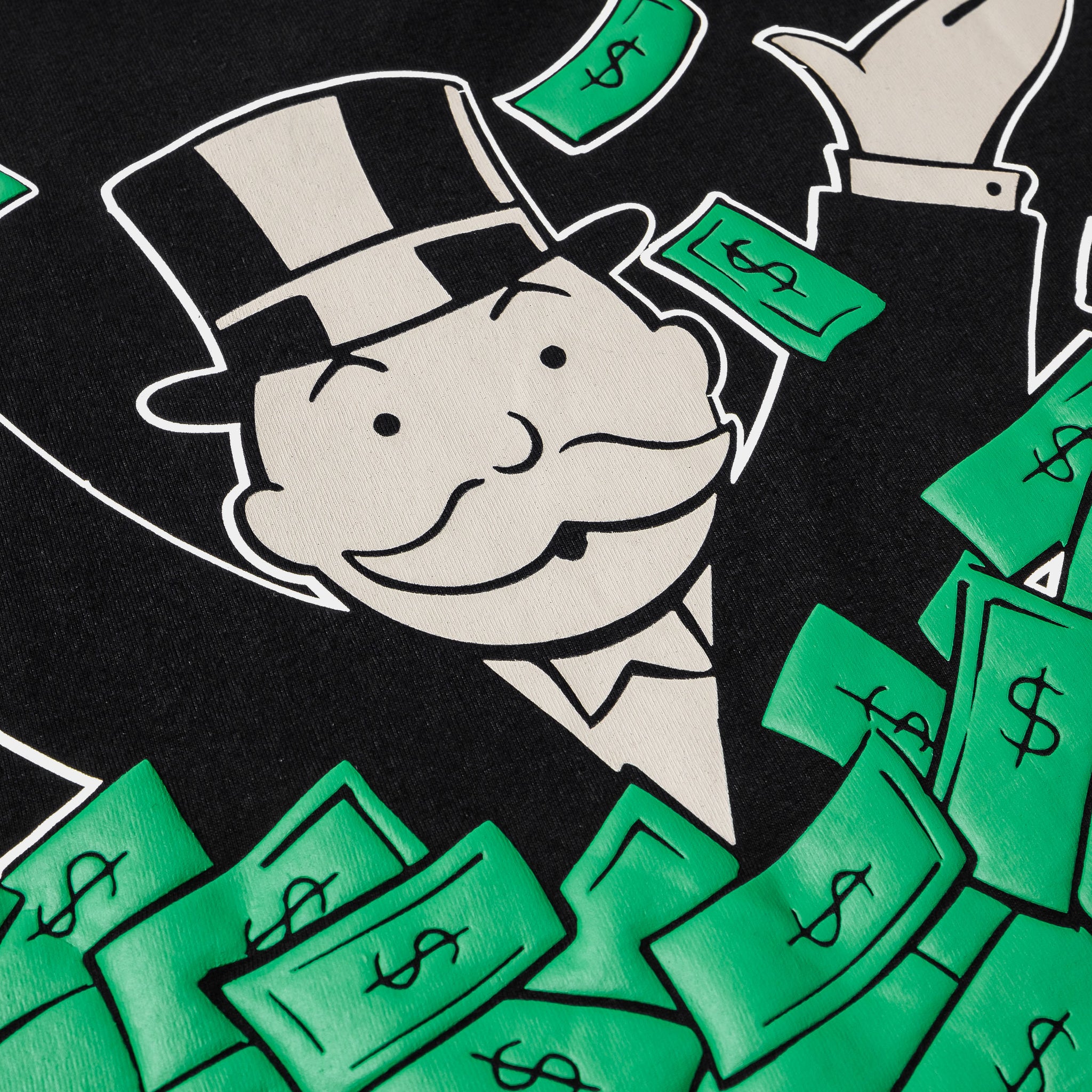 Shoe Palace SP x Monopoly Silence Pays Mens Short Sleeve Shirt Black ...