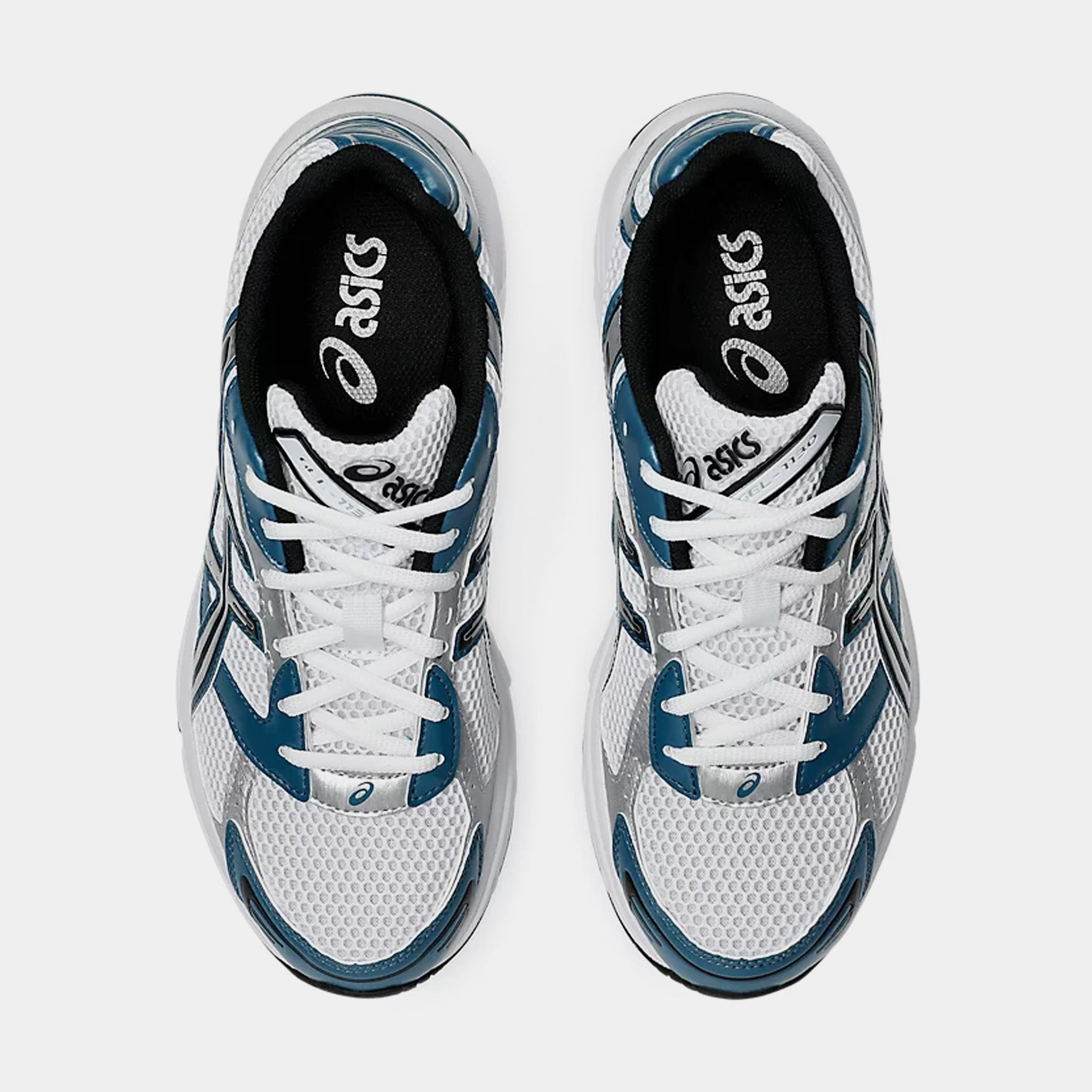 ASICS Gel 1130 Mens Running Shoes White Restful Teal 1203A609-103 ...