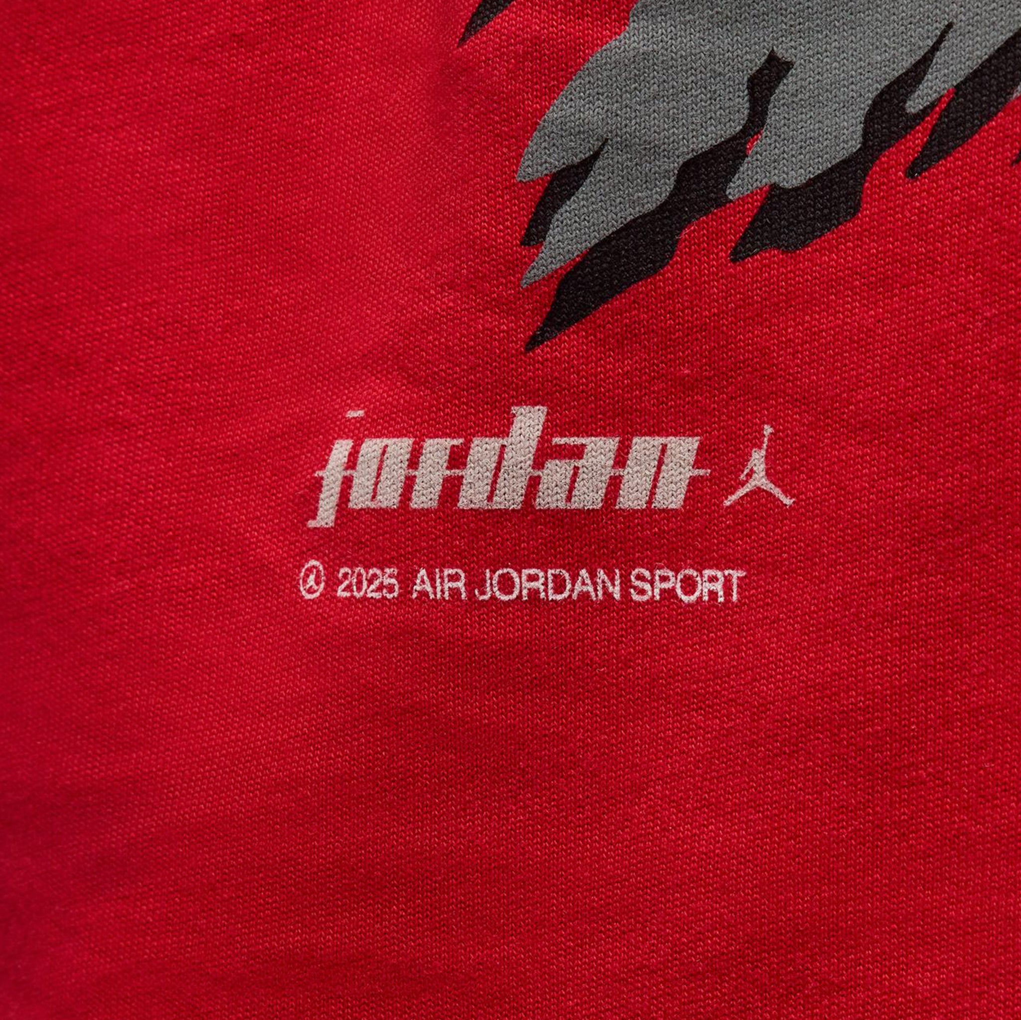 Jordan Statement 1985 Motorsport Mens Short Sleeve Shirt Fire Red Black ...