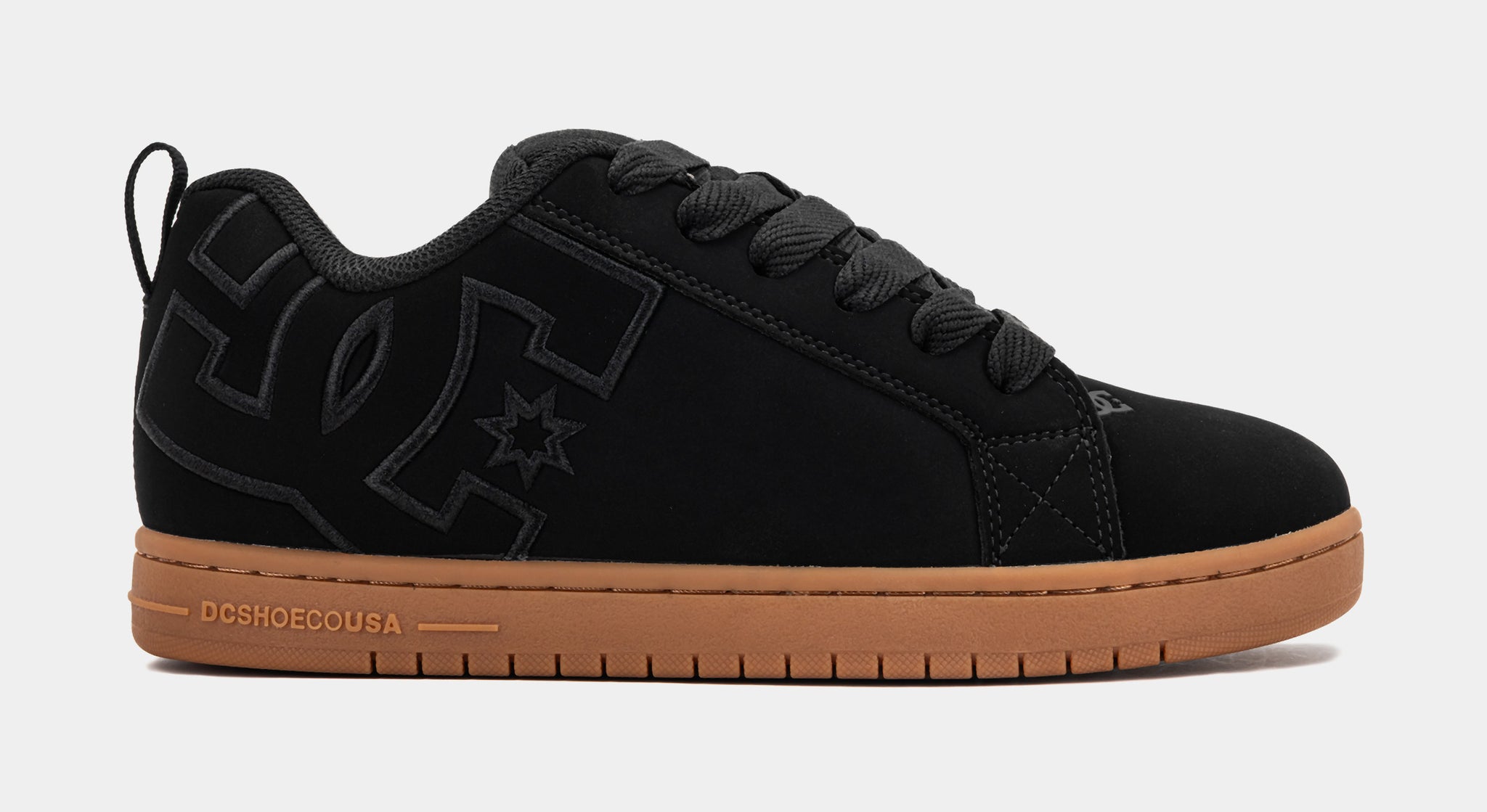 DC Shoes Court Graffik Mens Skate Shoes Black Gum 300529-BGM – Shoe Palace