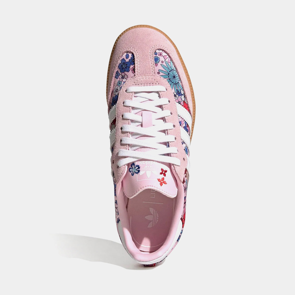 adidas Samba OG Liberty London Clear Pink Floral Grade School Lifestyle ...