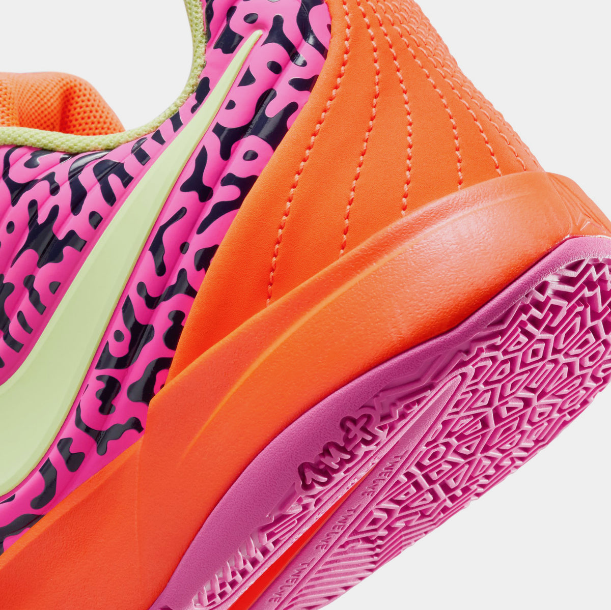 Nike Ja 2 Total Orange Grade School Basketball Shoes Obsidian Total ...