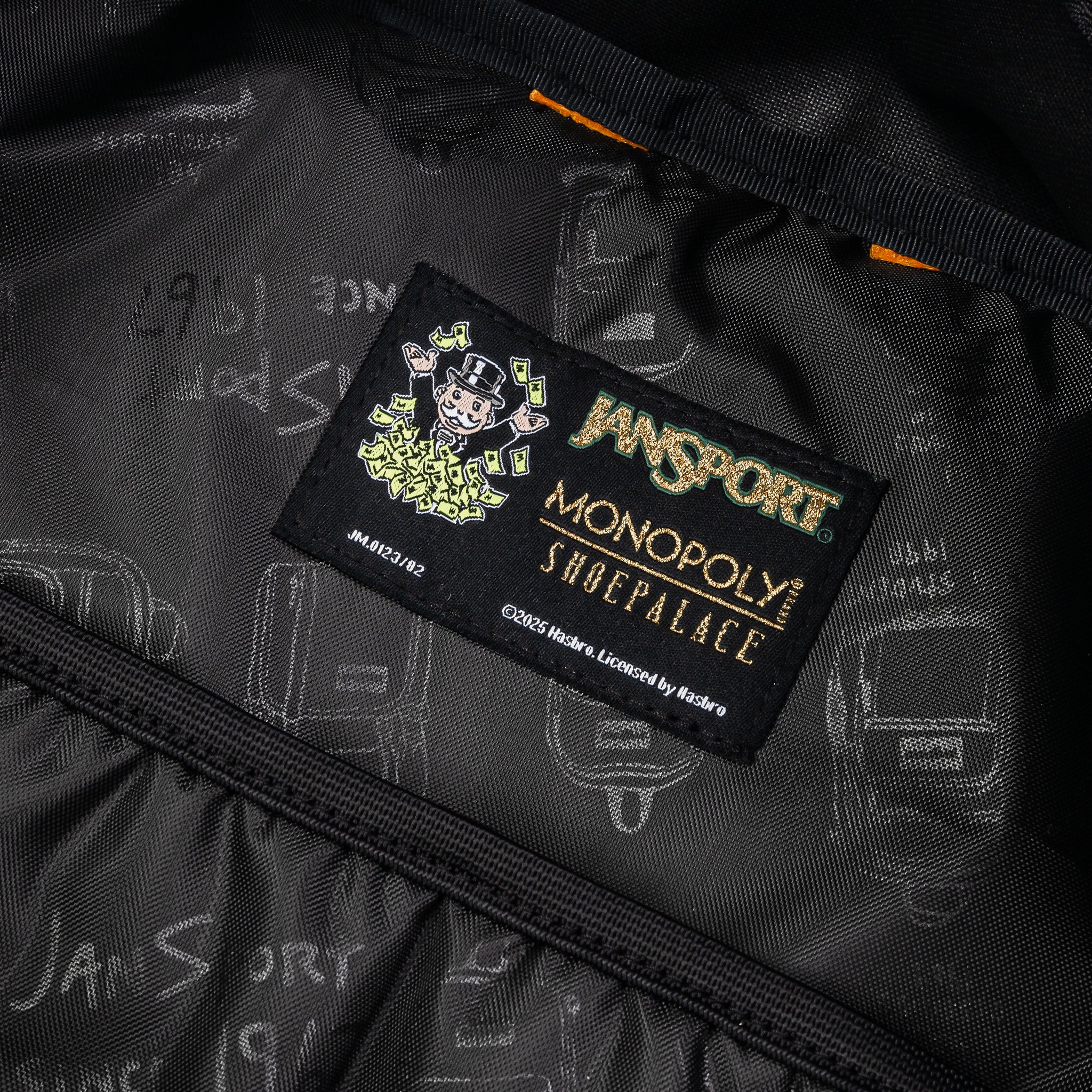 JANSPORT Shoe Palace x Jansport x Monopoly Chance Mens Backpack Black ...