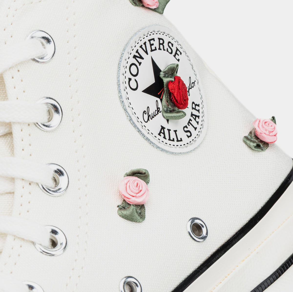 Converse Chuck 70 Roses Mens Lifestyle Shoes White Red A10637 – Shoe Palace