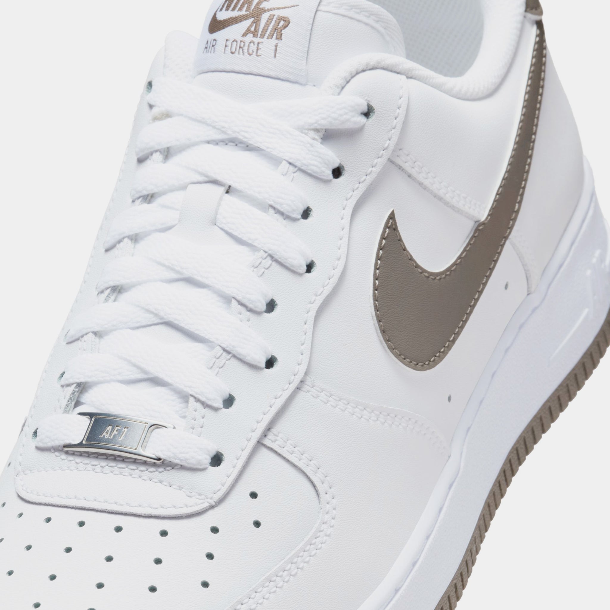 Nike Air Force 1 Mens Lifestyle Shoes White Cave Stone FJ4146-118 ...