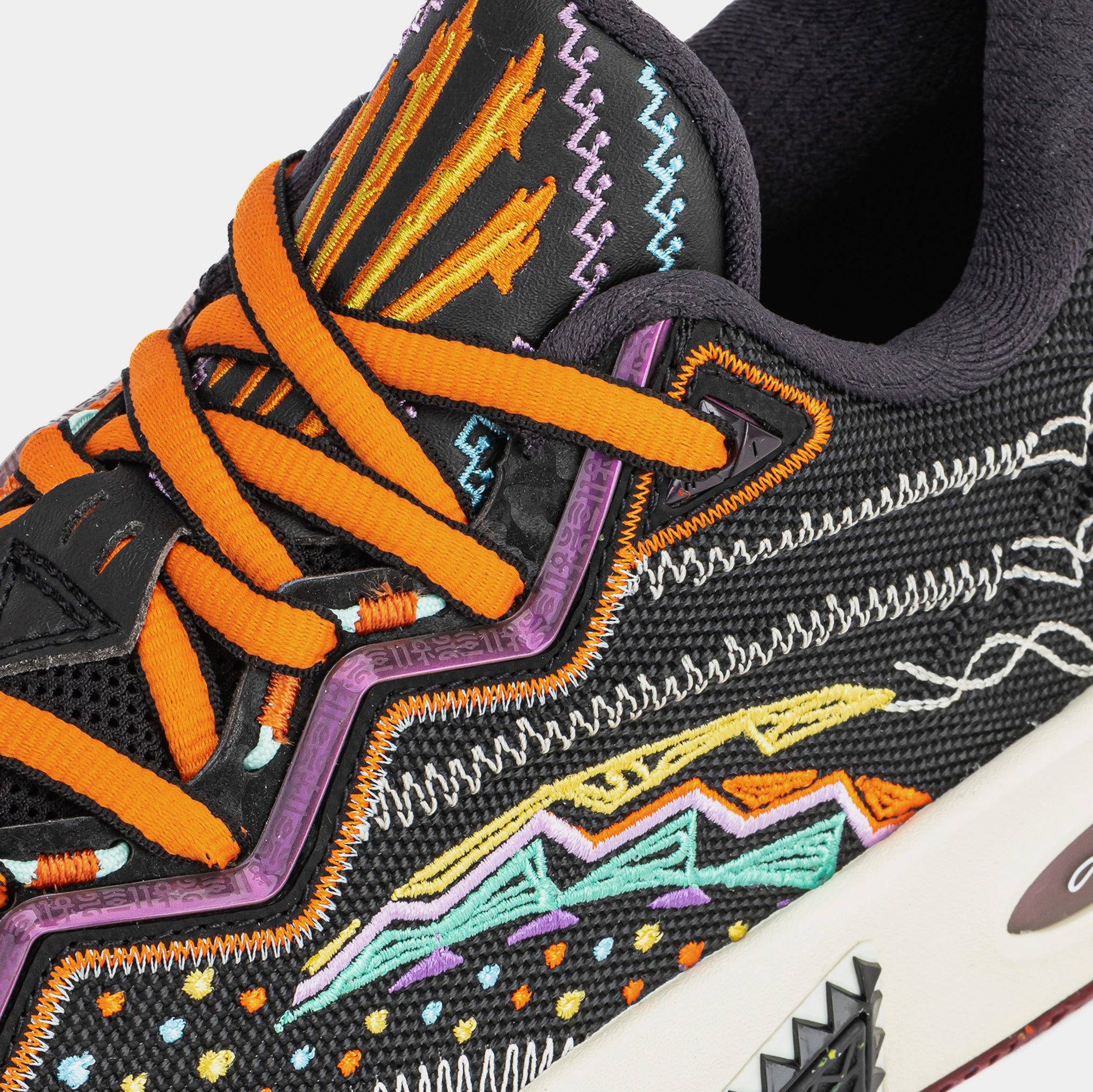 ANTA Kai 2 Solar Return Mens Basketball Shoes Black Orange 8125B1110S-3 ...