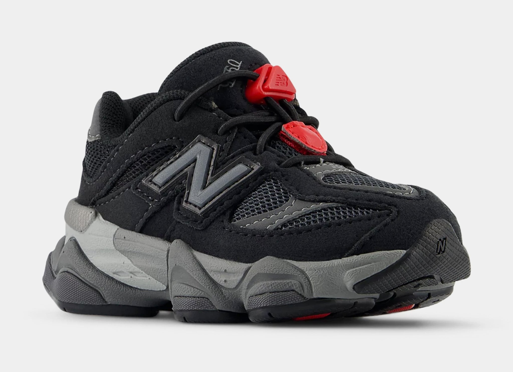 new balance black red kids