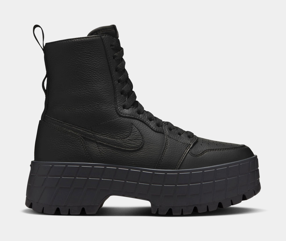 Jordan Air Jordan 1 Brooklyn Womens Lifestyle Shoes Black FJ5737-001 ...