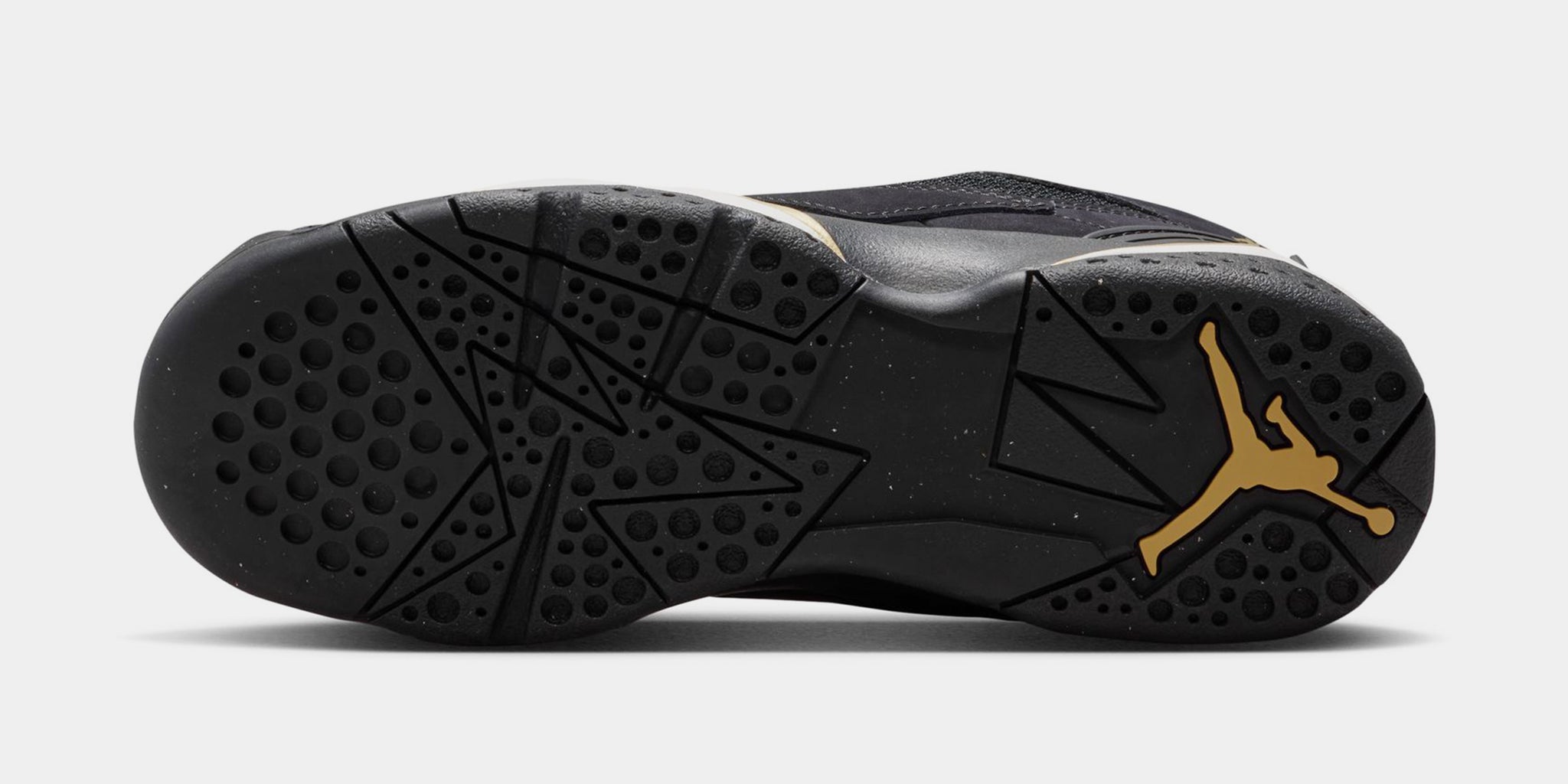 Jordan MVP 92 Grade School Basketball Shoes Black Metallic Gold Sail ...