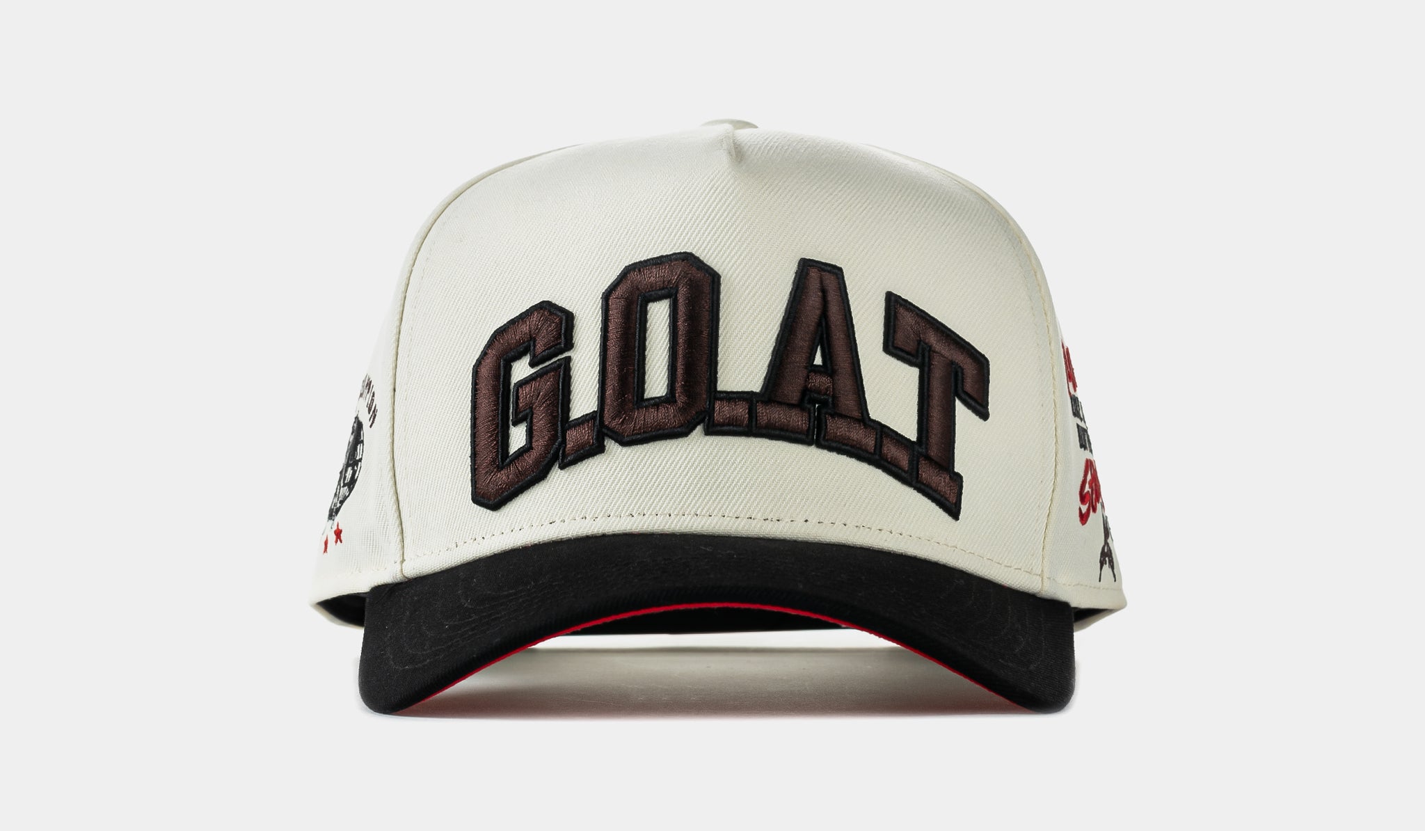 Shoe Palace SP x Muhammad Ali G.O.A.T Snapback Mens Hat Cream Brown ...