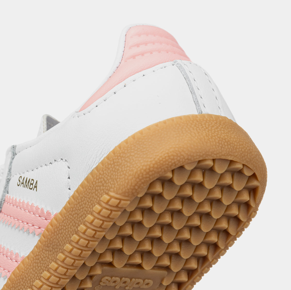adidas Samba OG Infant Toddler Lifestyle Shoes White Coral Pink JP5488 ...