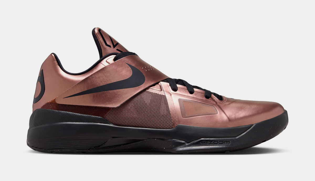 Nike Zoom KD 4 Christmas Mens Basketball Shoes Metallic Copper Black ...