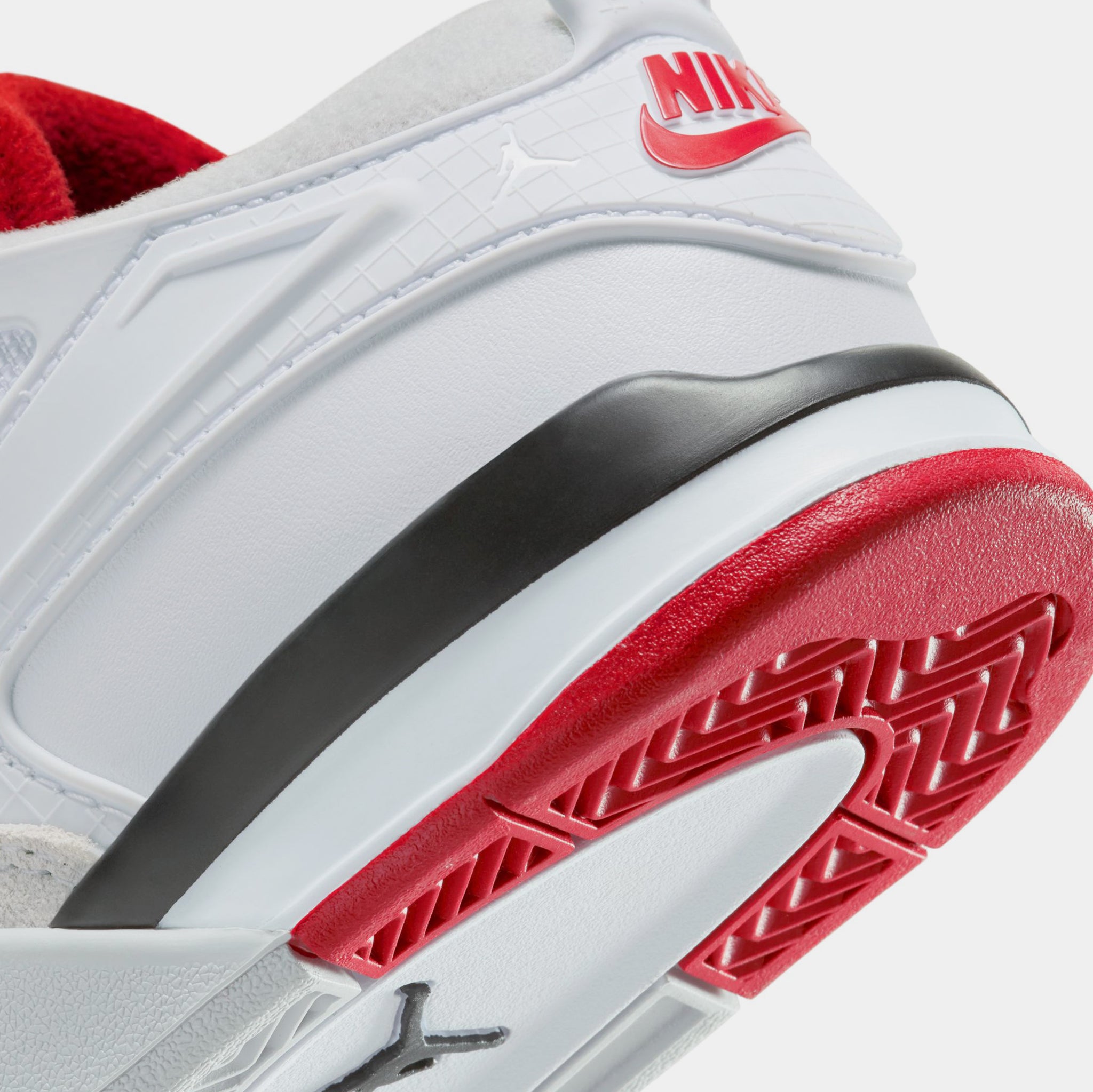 Jordan Air Jordan 4 RM Preschool Basketball Shoes White Black Neutral ...