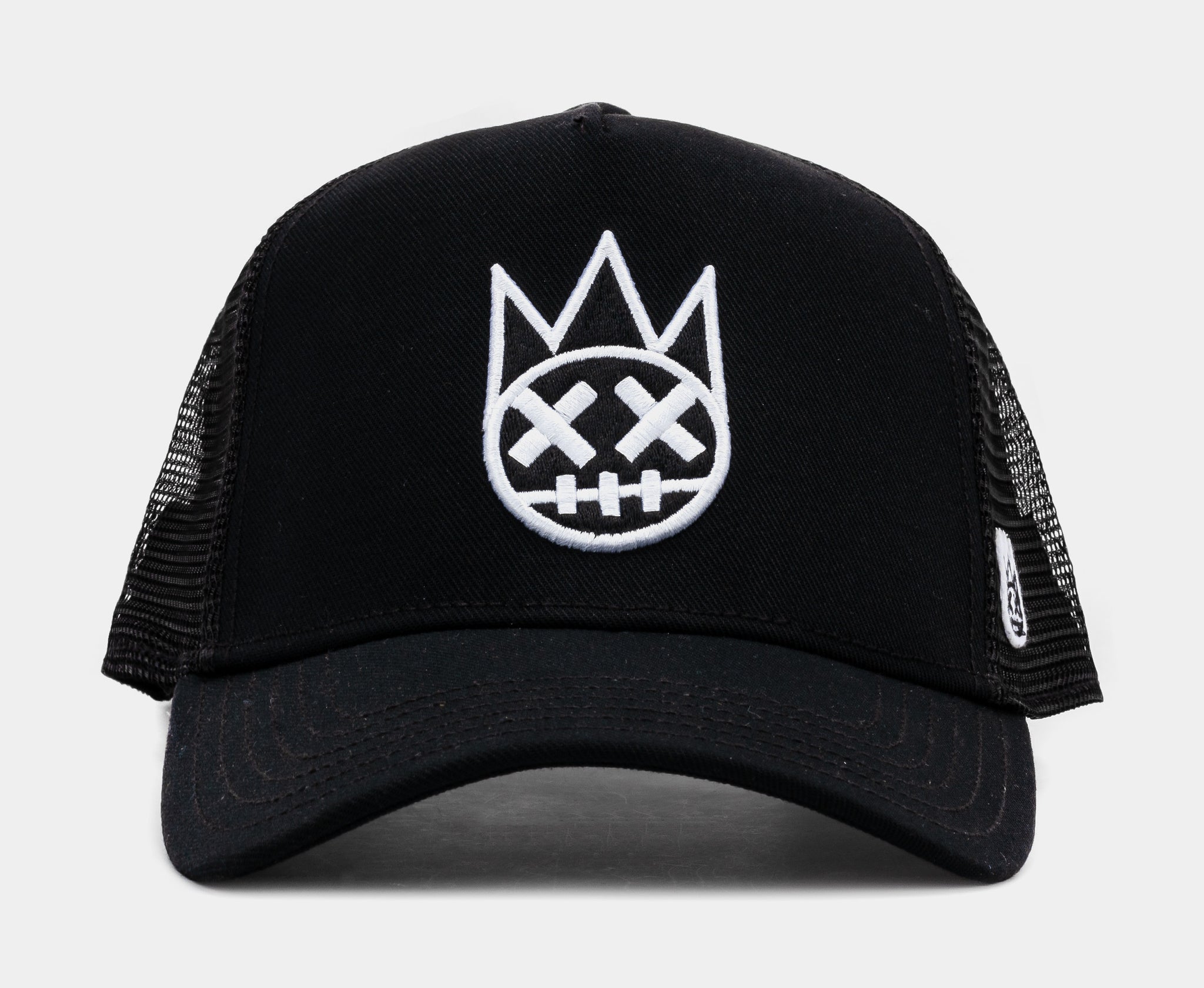 Cult Of Individuality Clean Logo Mesh Trucker Mens Hat Black White ...