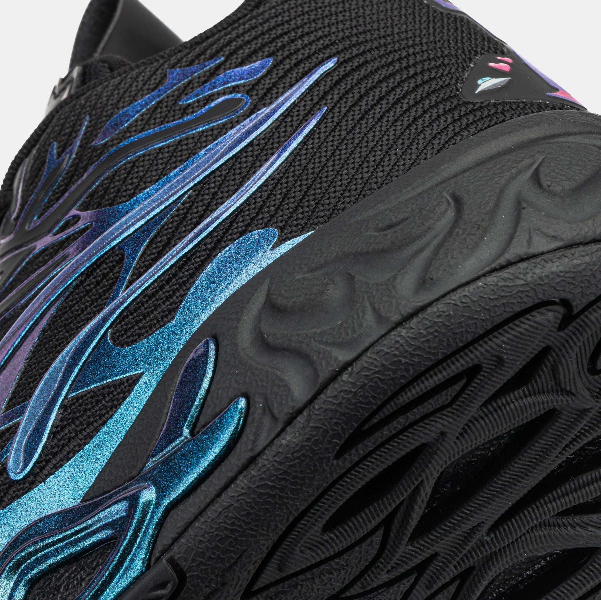 PUMA MB.04 Disco Reflections Mens Basketball Shoes Black Iridescent ...