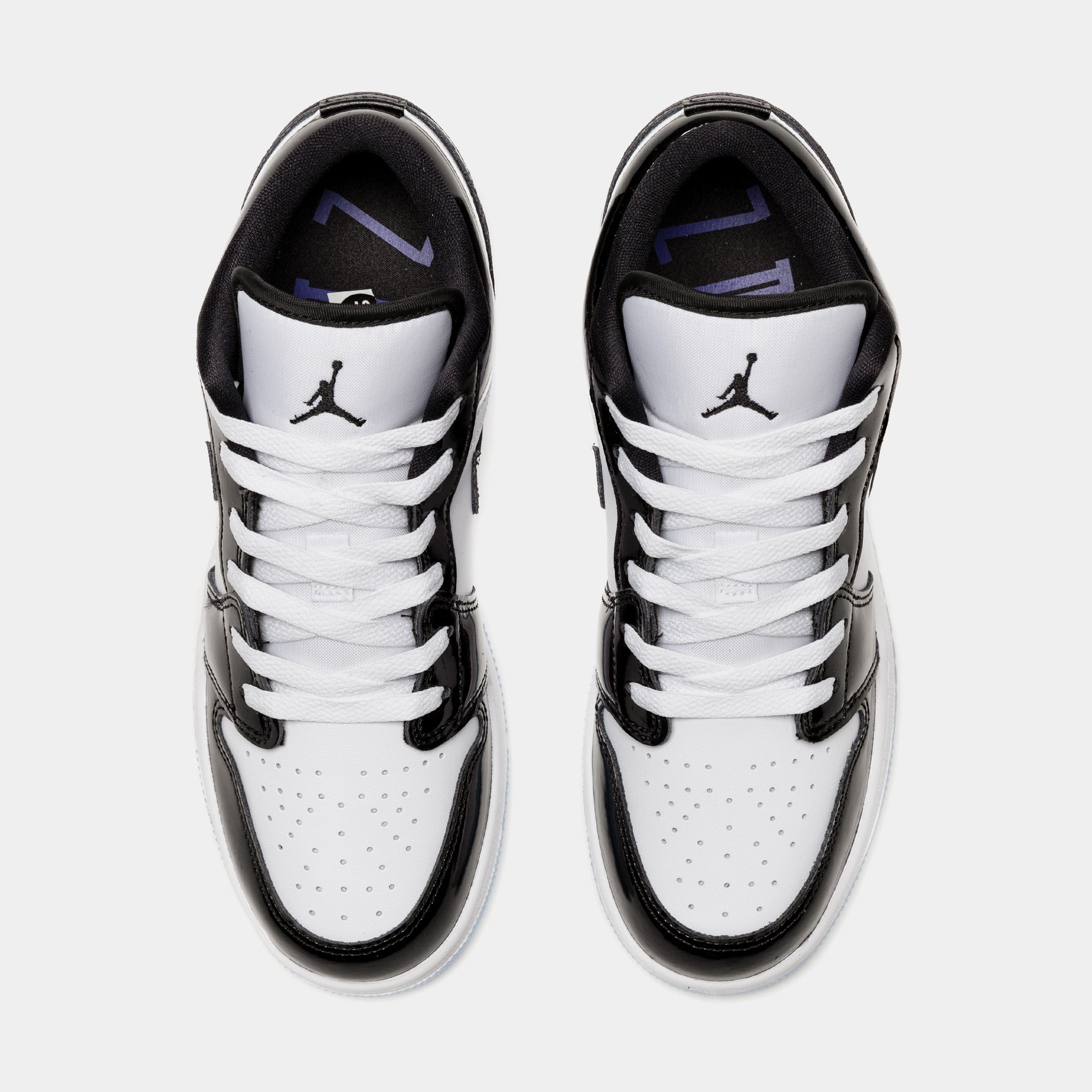 Jordan Air Jordan 1 Low Concord Grade School Lifestyle Shoes Black ...