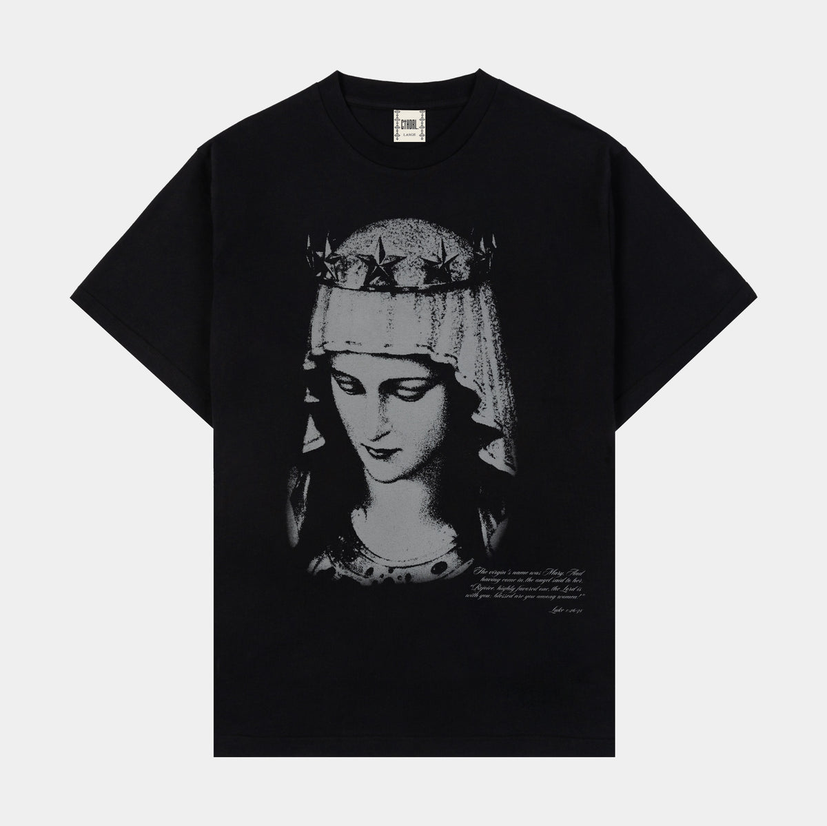 CTHDRL The Angels Mens Short Sleeve Shirt Black White MARSS202 – Shoe ...