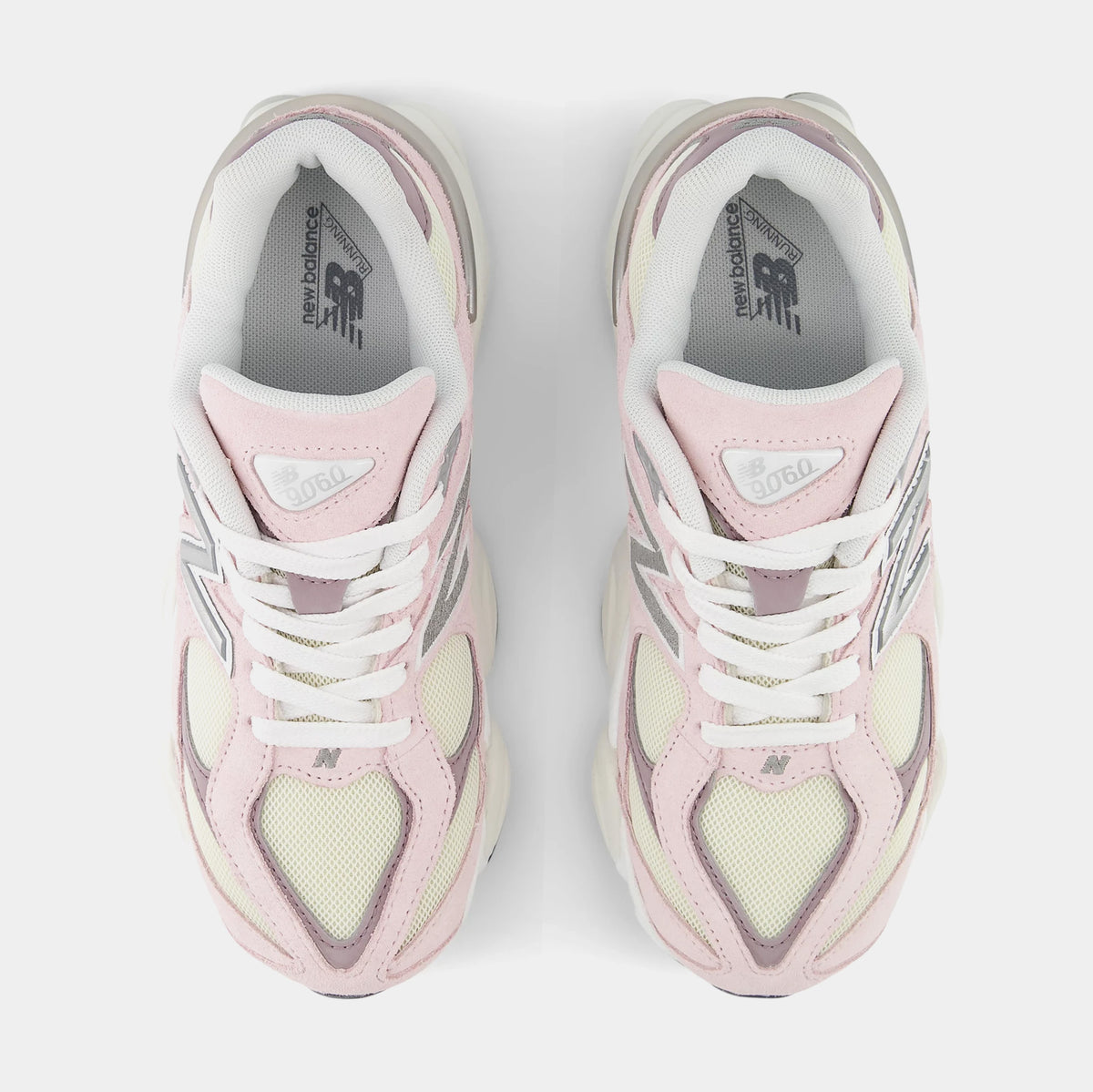 New Balance 9060 Grade School Lifestyle Shoes Pink White GC9060BE ...
