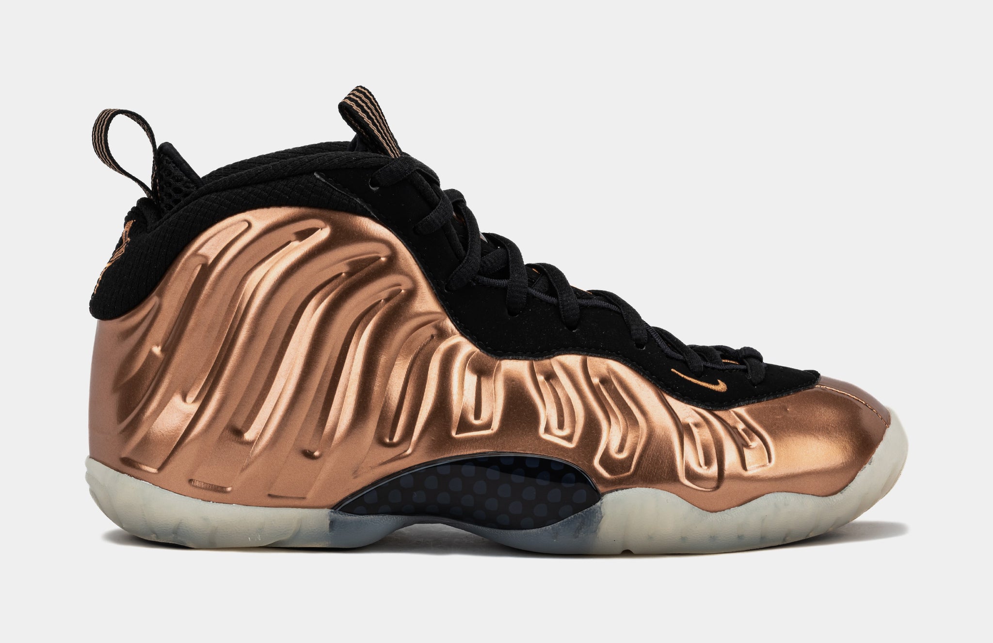 Nike Little Posite One Grade School Lifestyle Shoes Metallic Copper ...
