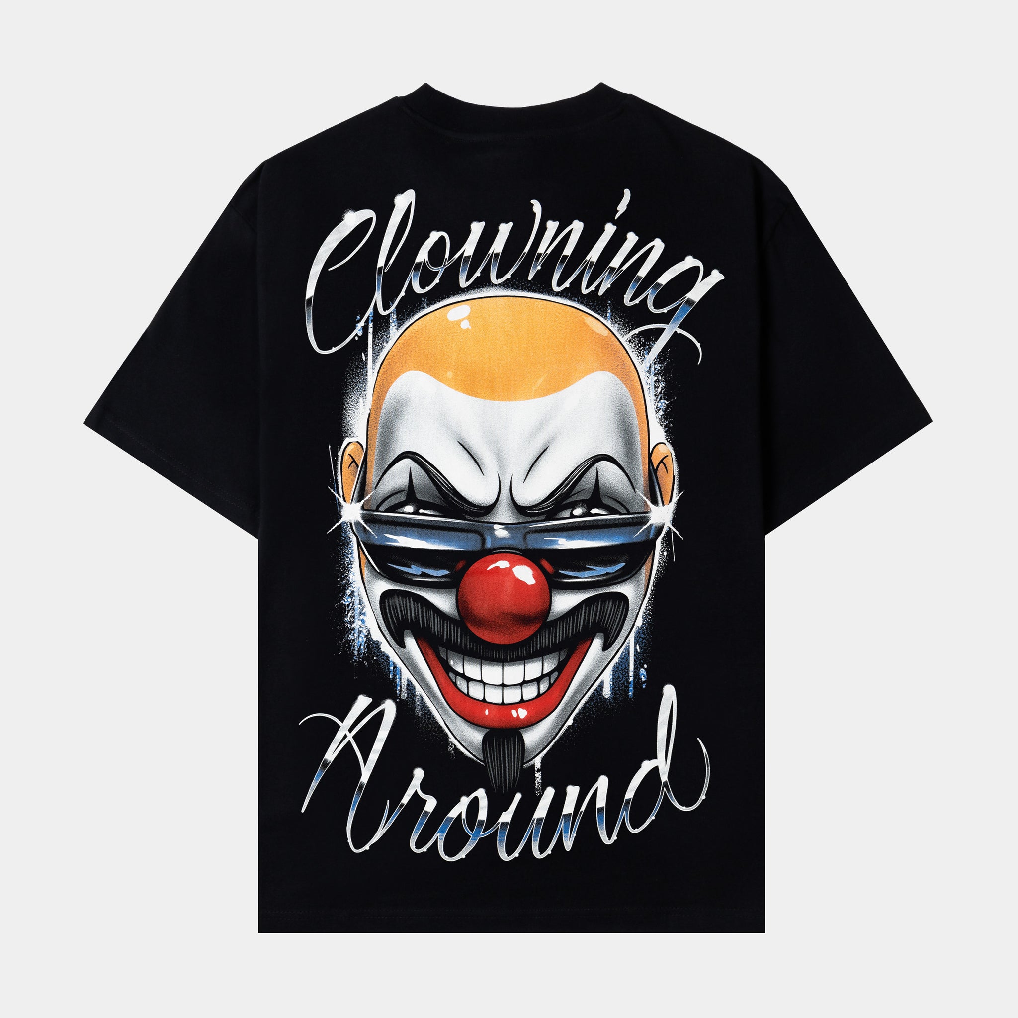 Shoe Palace SP x Homies Clowning Around Mens Short Sleeve Shirt Black ...