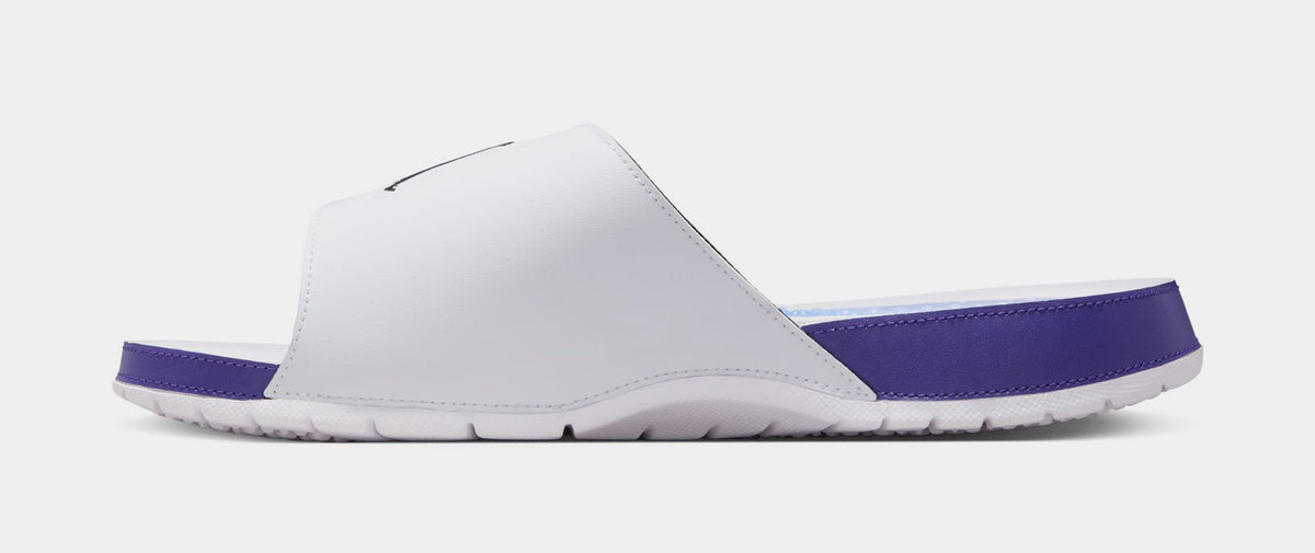 Jordan Hydro 5 Retro Slides Mens Sandals White New Emerald Grape Ice ...
