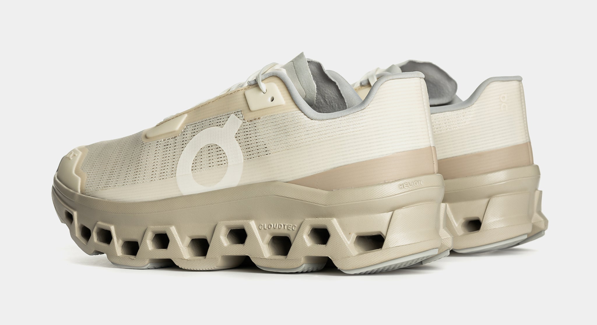 On Cloudmonster Void Mens Running Shoes White Beige 3MF10674179 – Shoe ...