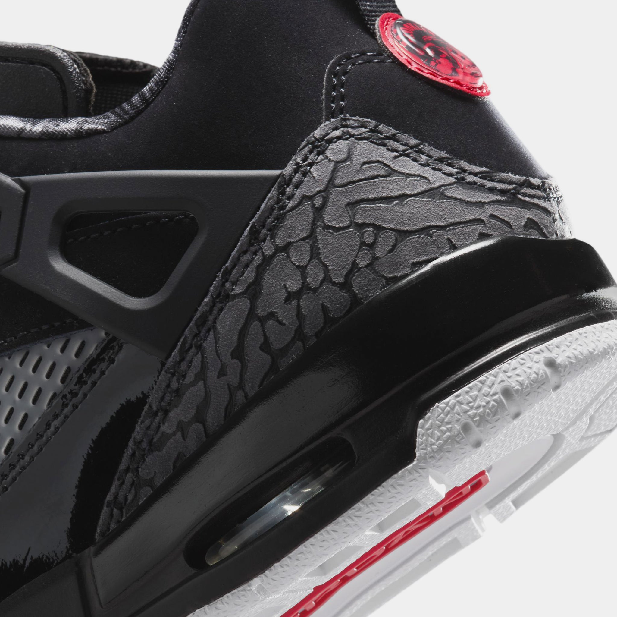 Jordan Spizike Low Grade School Lifestyle Shoes Black Classic Green ...