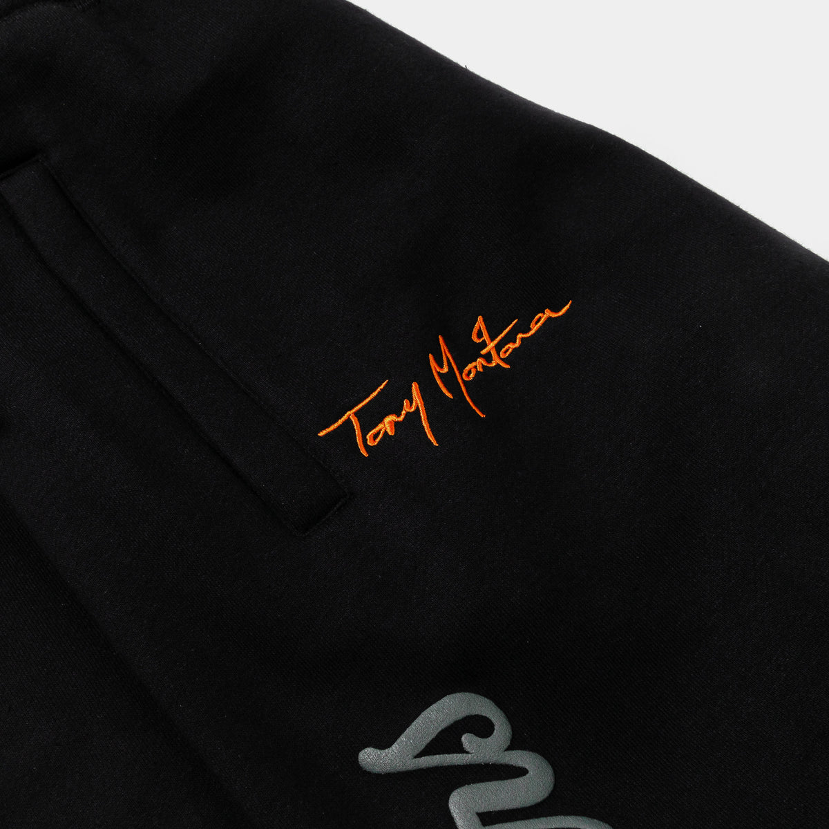 Shoe Palace SP x Scarface Sunset Fleece Mens Sweatpants Black Orange ...