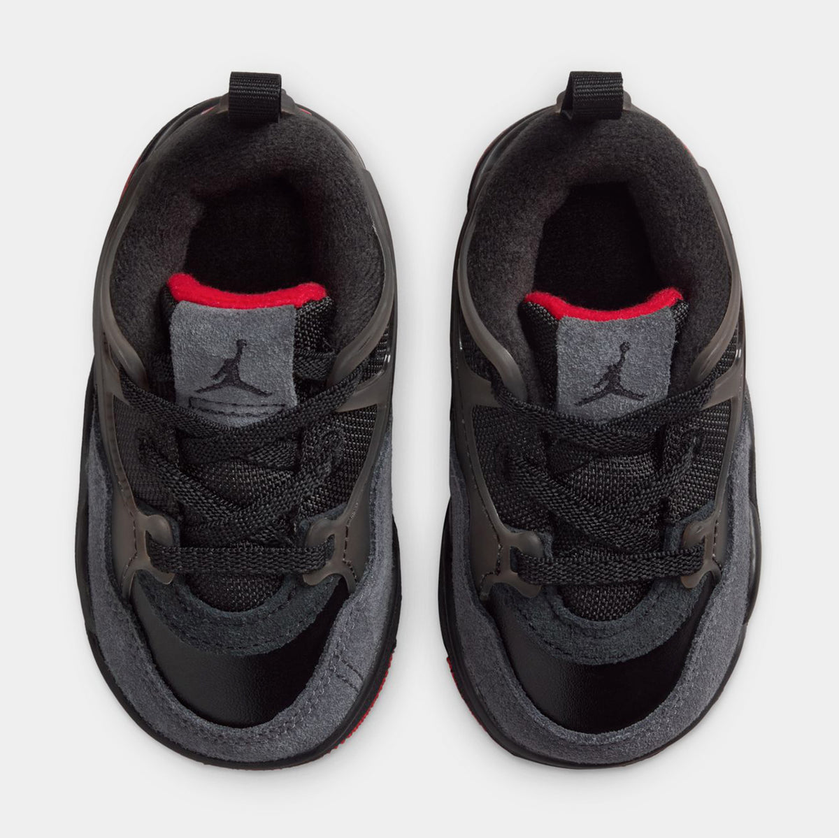 Jordan Air Jordan 4 RM Bred Infant Toddler Lifestyle Shoes Black ...