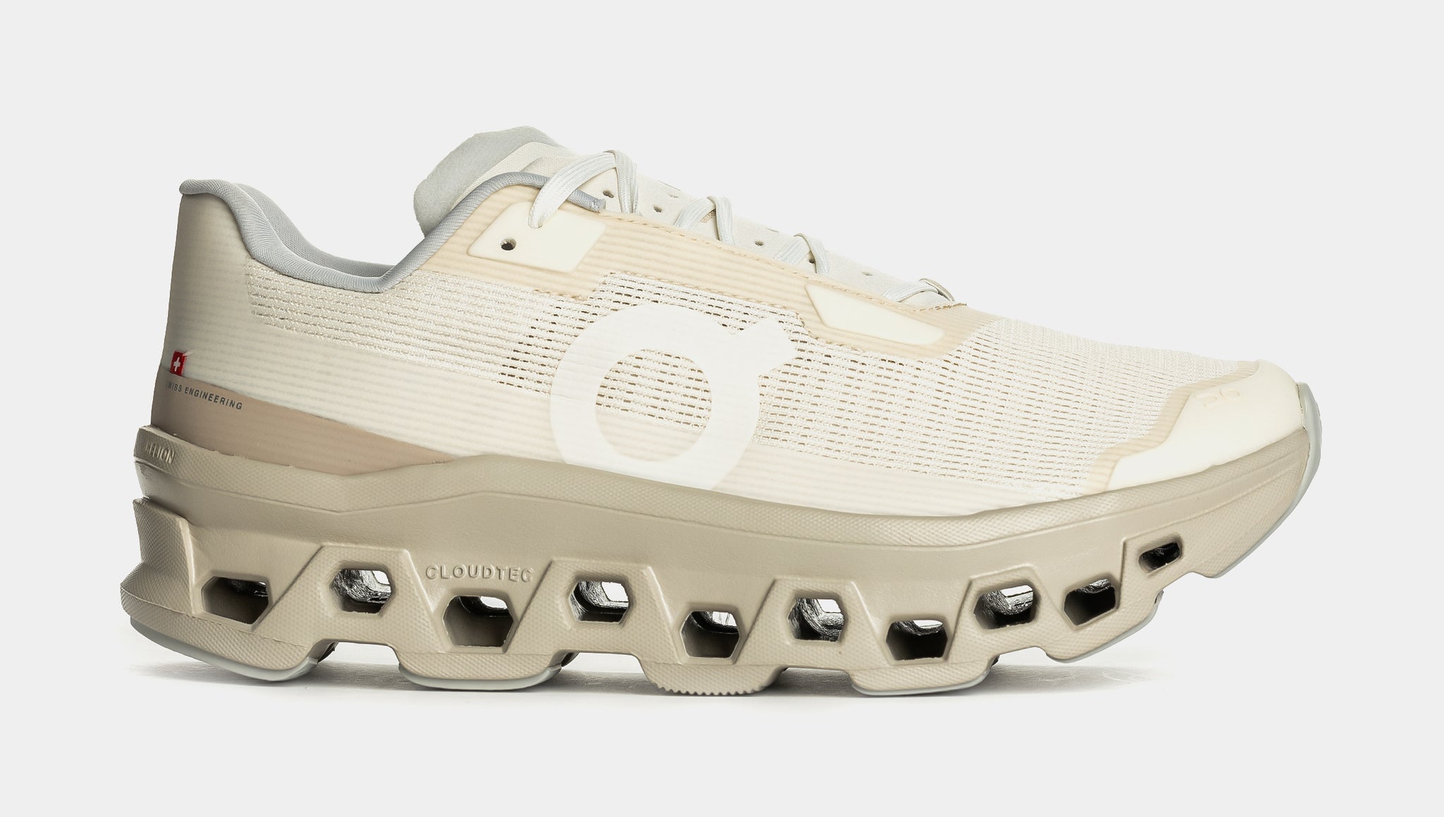 On Cloudmonster Void Mens Running Shoes White Beige 3MF10674179 – Shoe ...