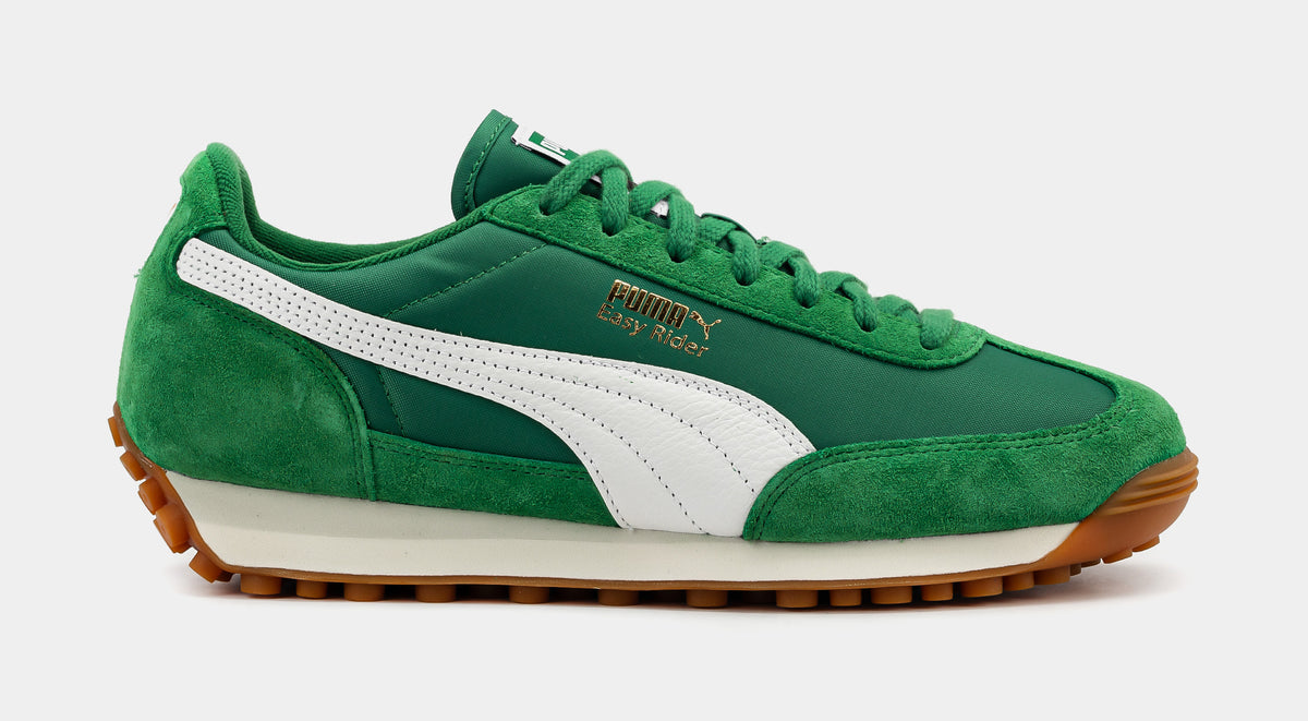 PUMA Easy Rider Vintage Mens Lifestyle Shoes Archive Green White 399028 ...