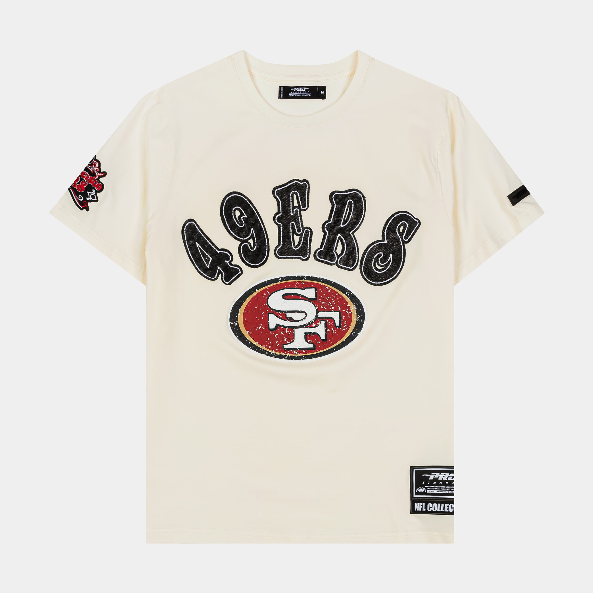 Pro Standard San Francisco 49ers Athletics Logo Mens Short Sleeve Shirt ...
