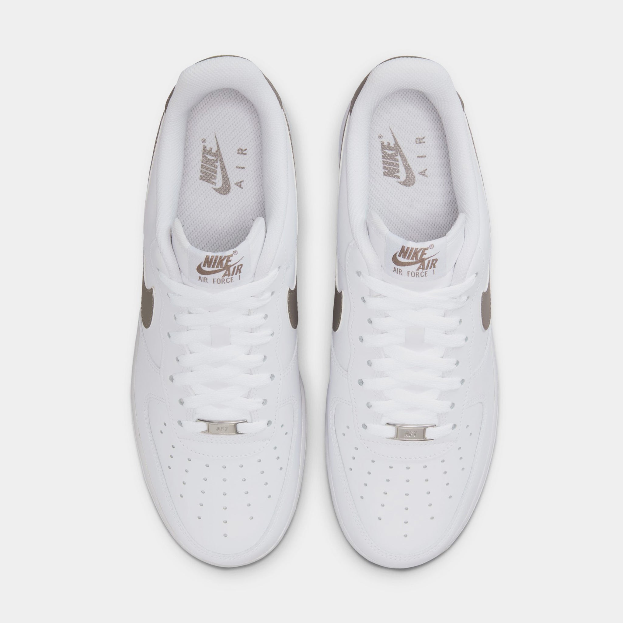 Nike Air Force 1 Mens Lifestyle Shoes White Cave Stone FJ4146-118 ...
