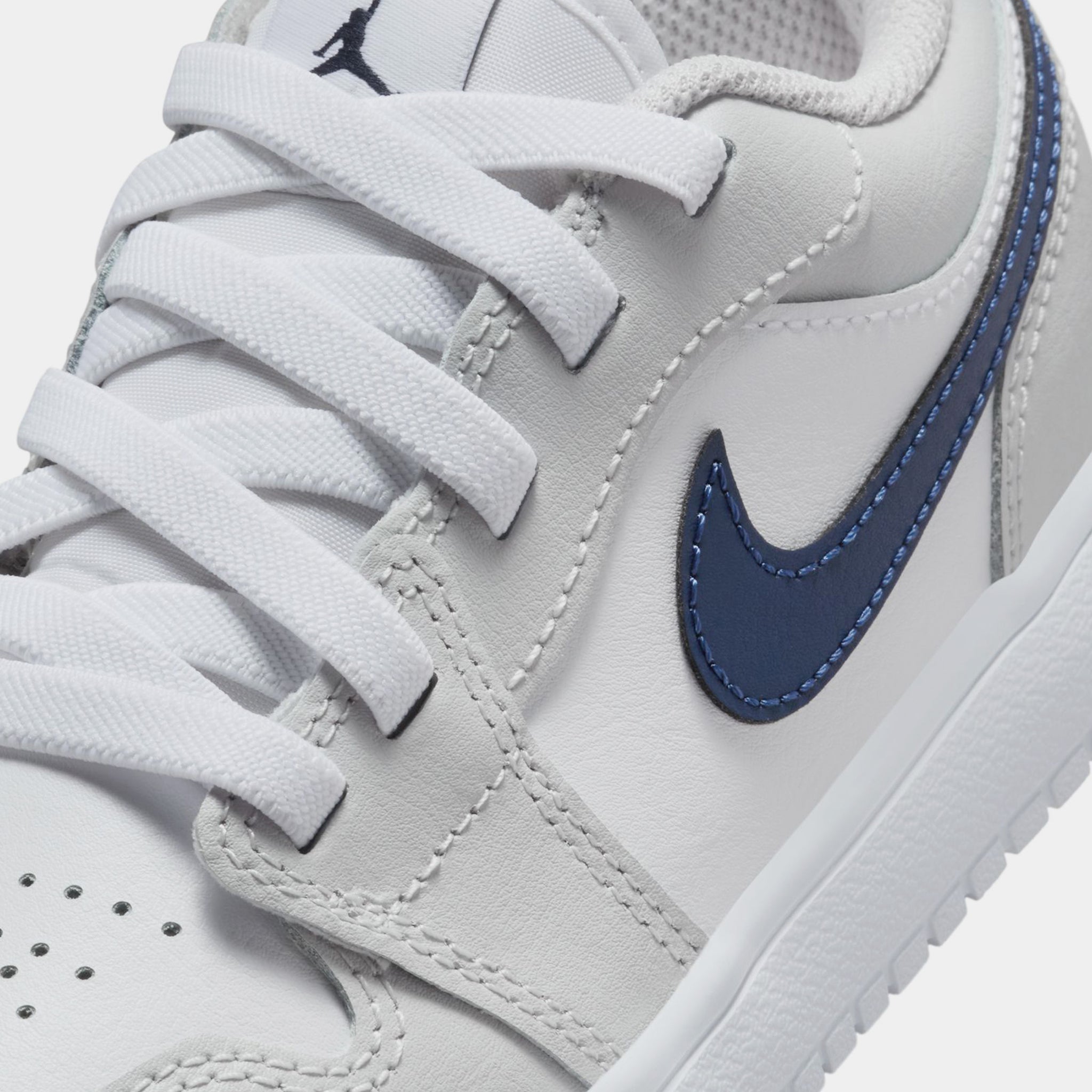 Jordan Air Jordan 1 Low ALT Preschool Basketball Shoes White Midnight ...