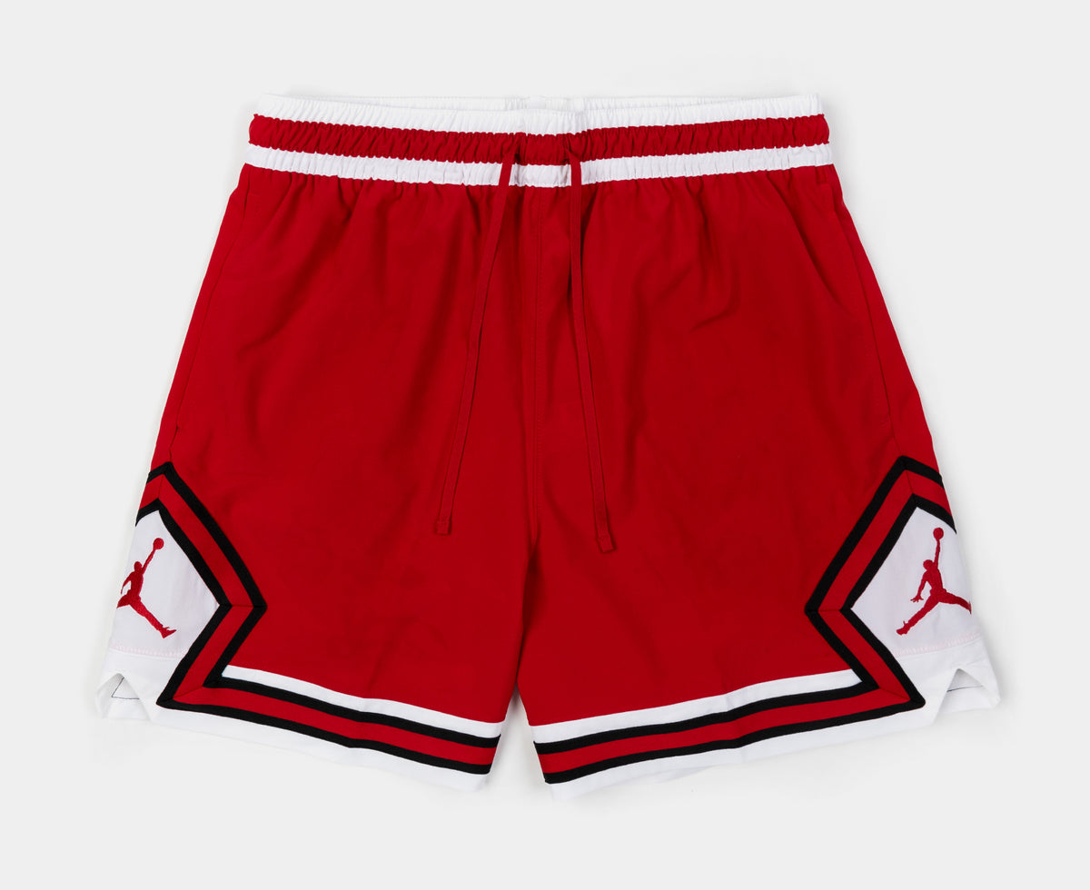 Jordan Diamond 84 Olympic Woven Mens Lifestyle Shorts Red White HJ6366 ...