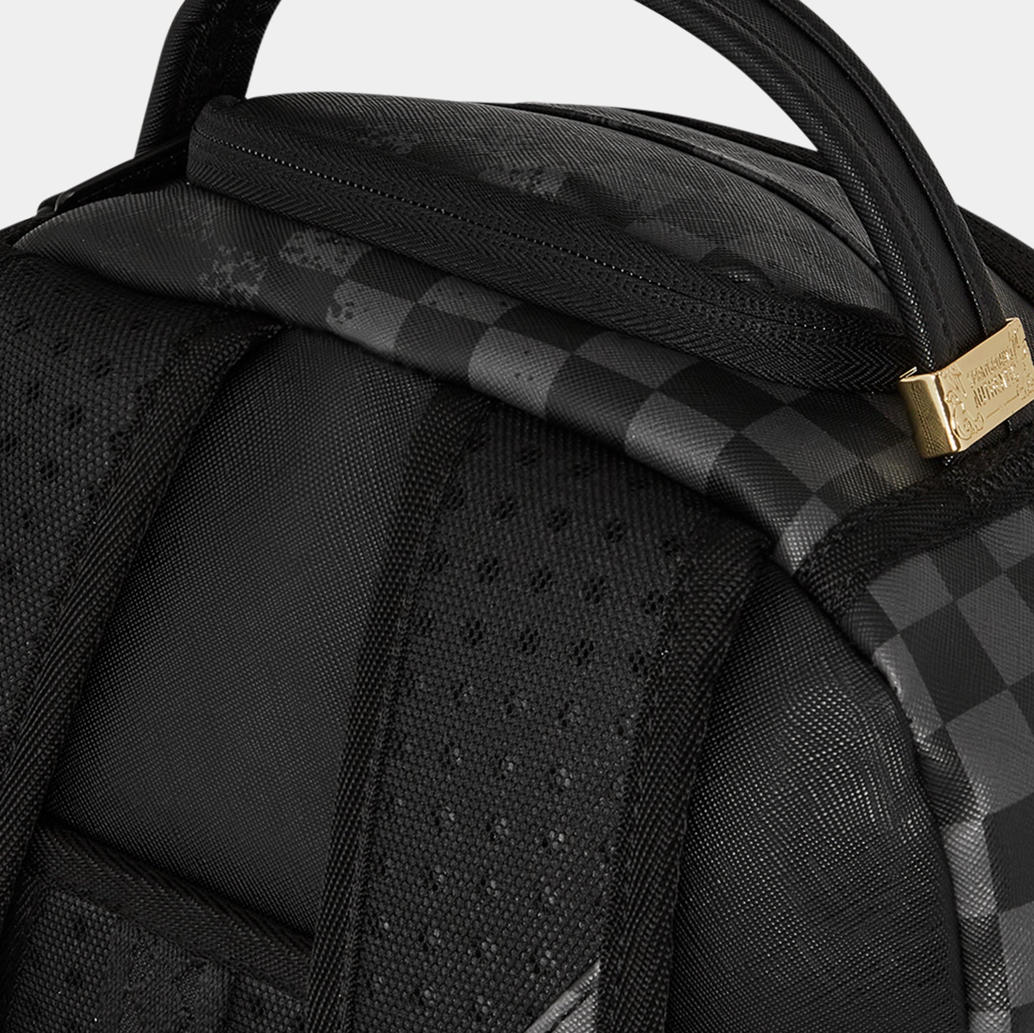 Sprayground Spritz Checkered Mens Backpack Black Grey 910B6776NSZ ...