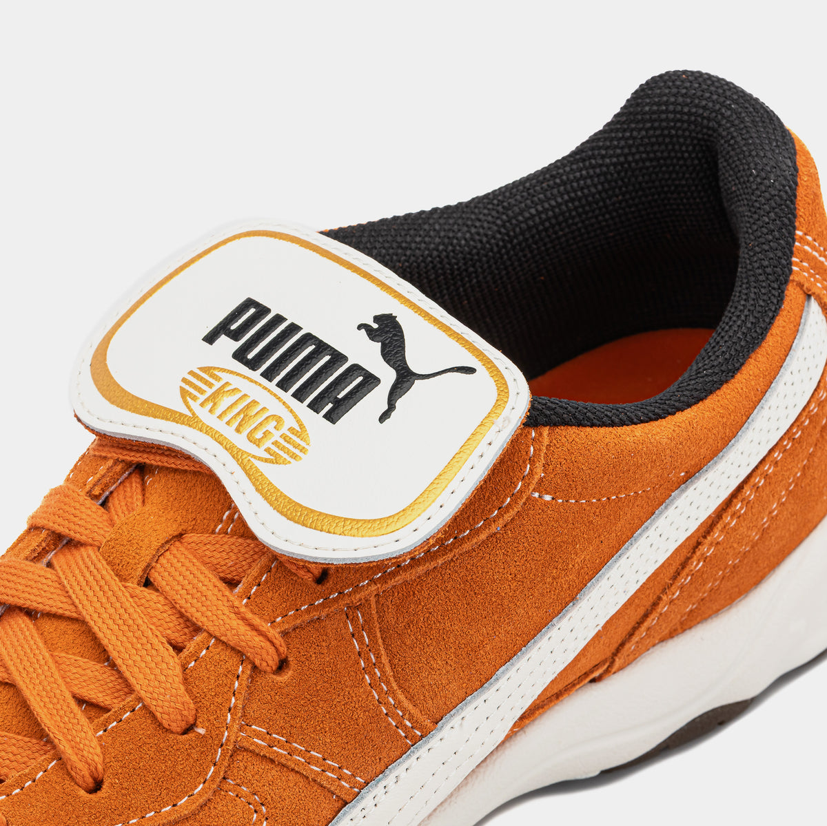 PUMA King Indoor Royalty Mens Lifestyle Shoes Maple Syrup Frosted Ivory ...