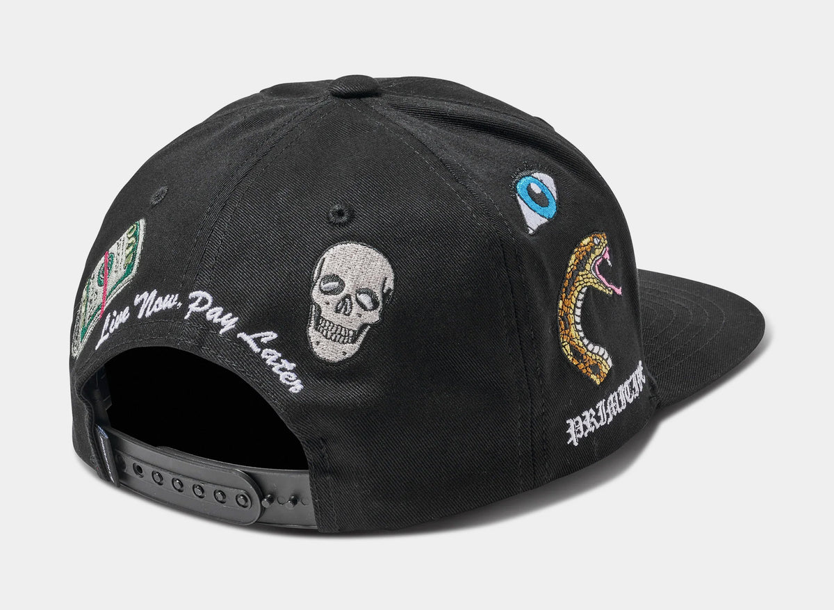 Primitive Signs AF Snapback Mens Hat Black Brown PA125H21-BLK – Shoe Palace