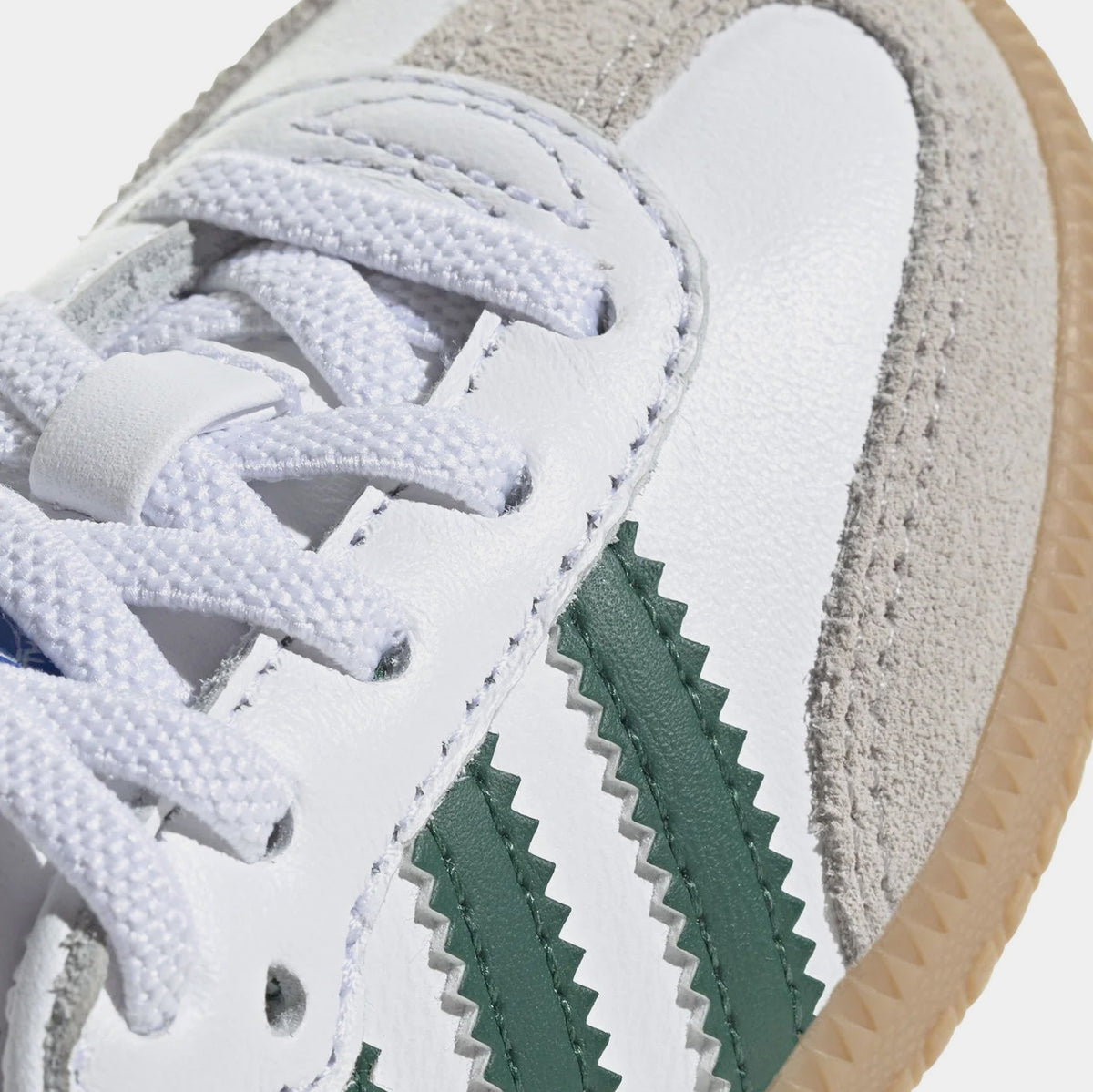 adidas Samba OG Infant Toddler Lifestyle Shoes White Green Gum IE1337 ...