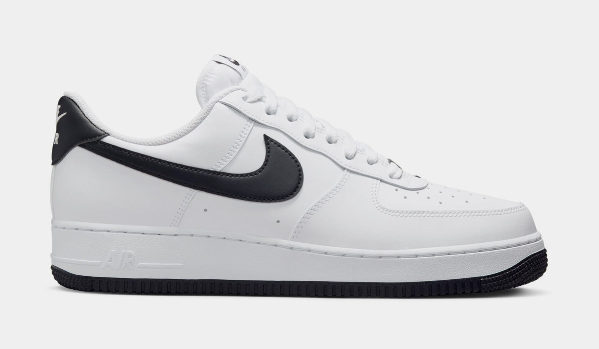 Nike Air Force 1 '07 Mens Basketball Shoes White White Black FQ4296-101 ...