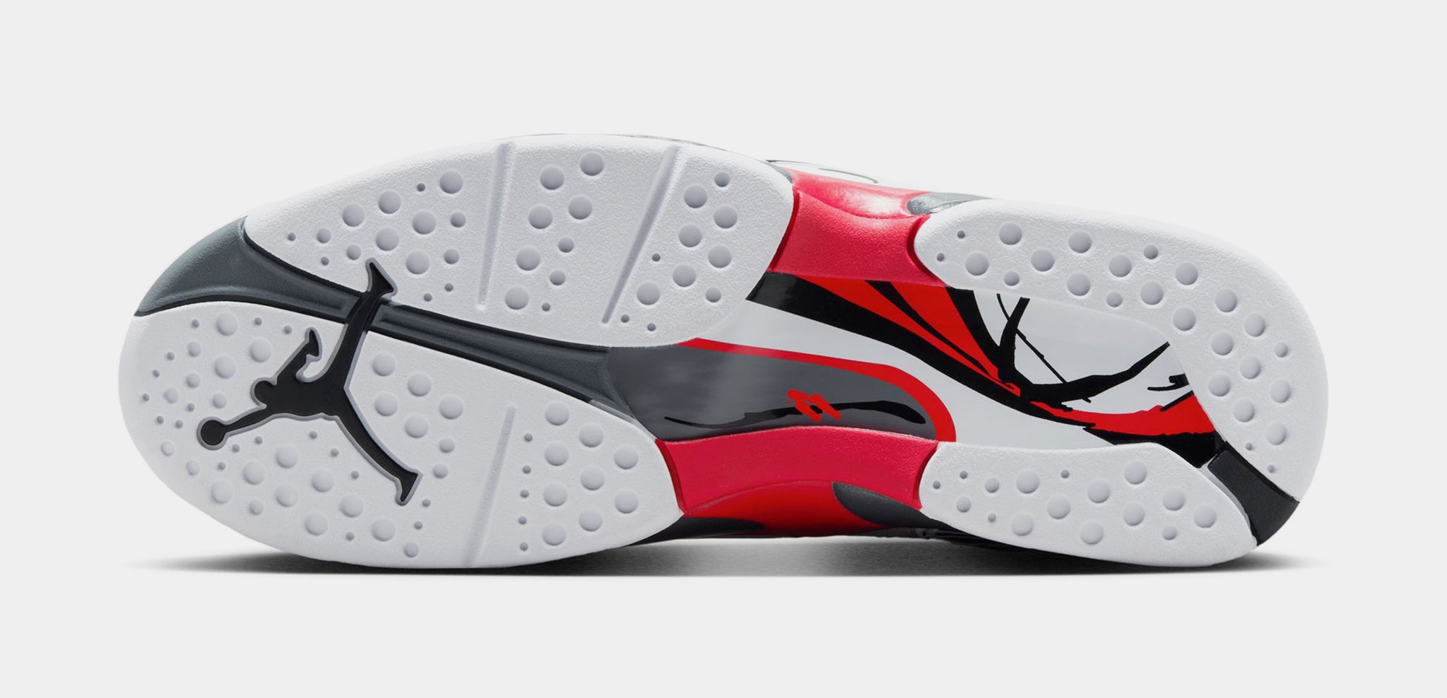 Jordan Air Jordan 8 Retro White And True Red Mens Lifestyle Shoes White ...