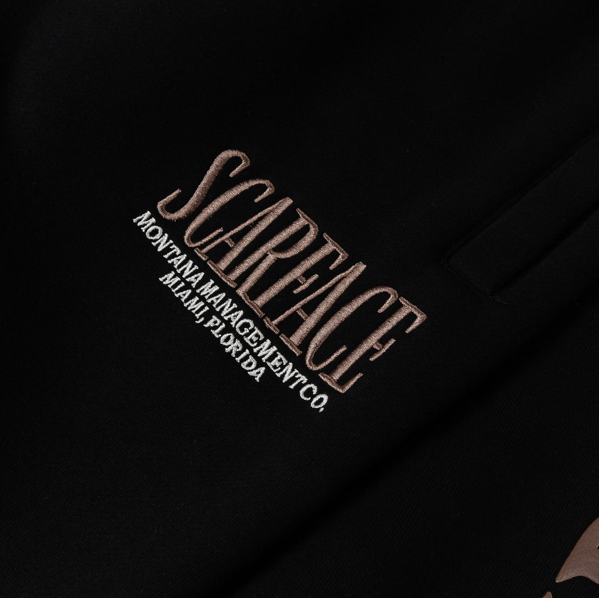 Shoe Palace SP x Scarface Chico Fleece Mens Sweatpants Black Taupe ...