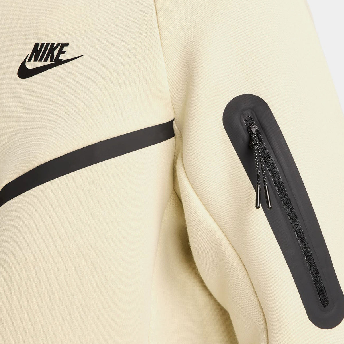 Nike Tech Fleece Windrunner Full Zip Mens Jacket Light Khaki Black ...