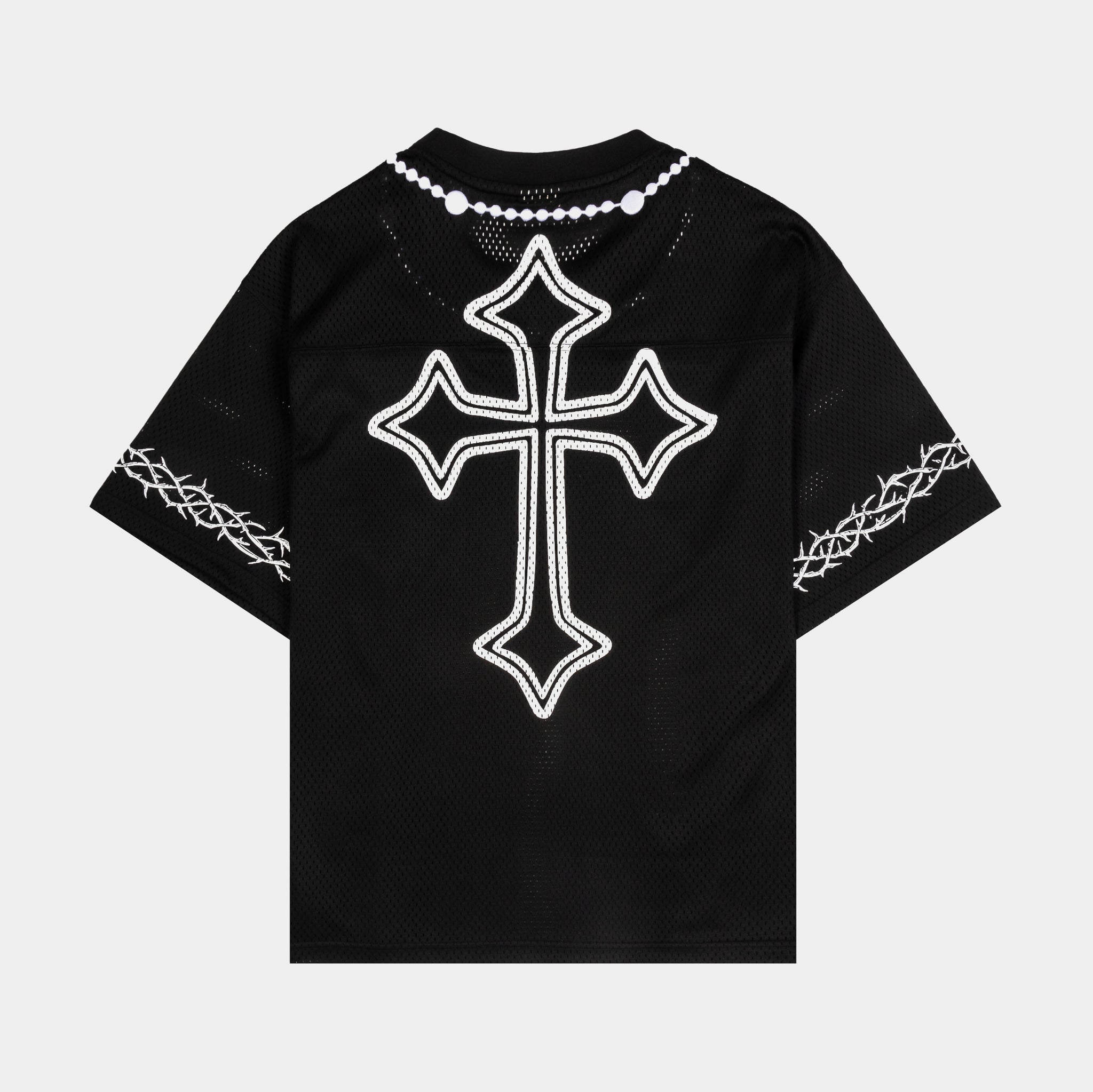 CTHDRL The Savior Football Mens Jersey Black White MARFJ201 – Shoe Palace